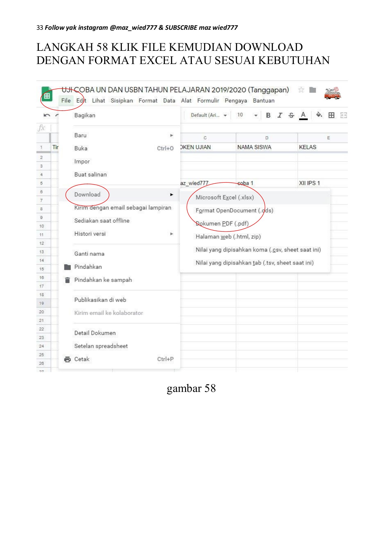TUTORIAL PEMBUATAN SOAL UJIAN ONLINE DENGAN GOOGLE FORM versi 1 - ictshekinah - Halaman 34 | PDF ...