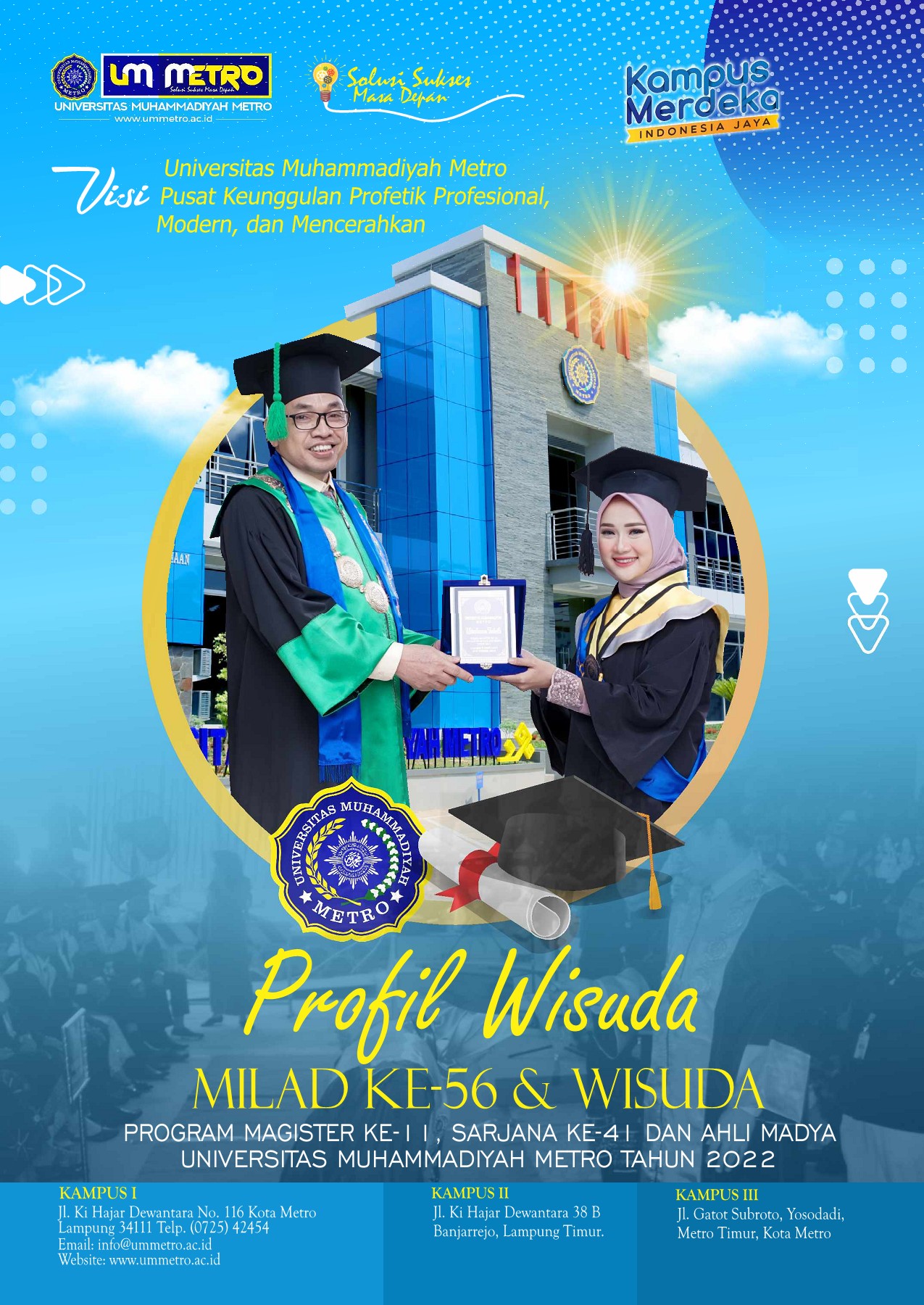 Buku Profil Wisuda UM Metro Tahun 2022 - Universitas Muhammadiyah Metro ...