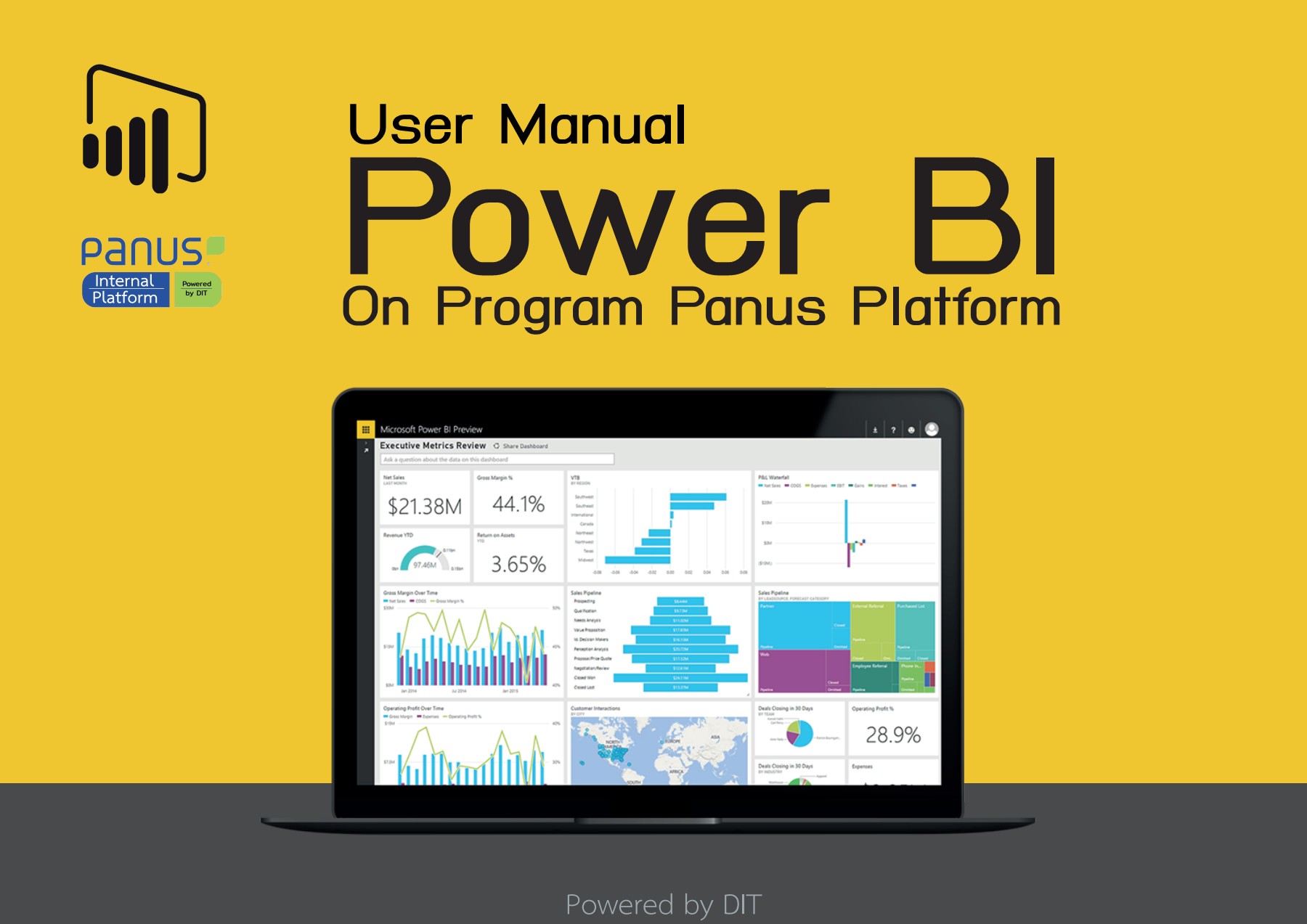 User Manual Power BI On Program Panus Platform - Chutinan Namyai - Page ...