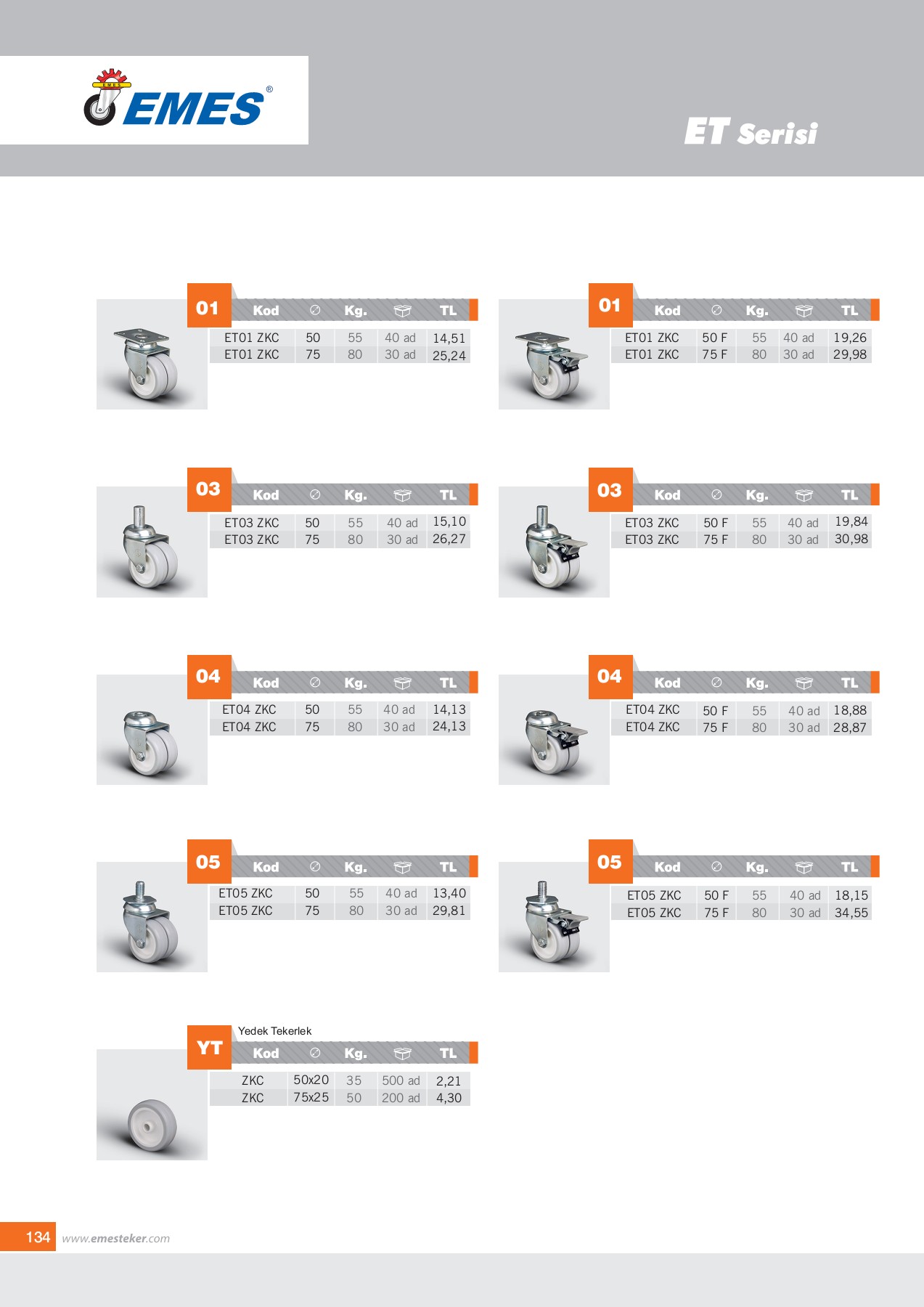 EMES TEKER 2020 FİYAT LİSTESİ DEMİRBAŞ CIVATA - y.emredemirbas41 - Page ...