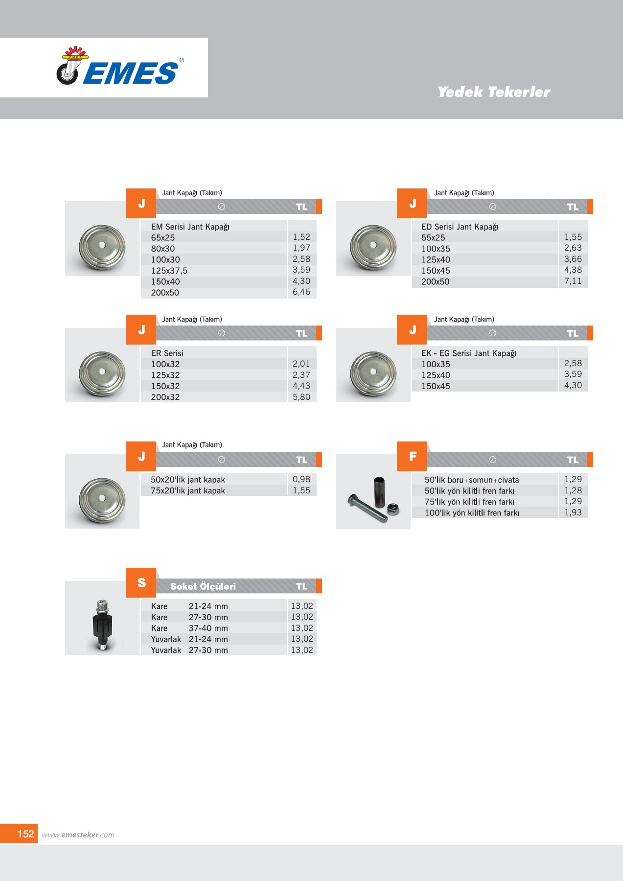 EMES TEKER 2020 FİYAT LİSTESİ DEMİRBAŞ CIVATA - y.emredemirbas41 - Page ...