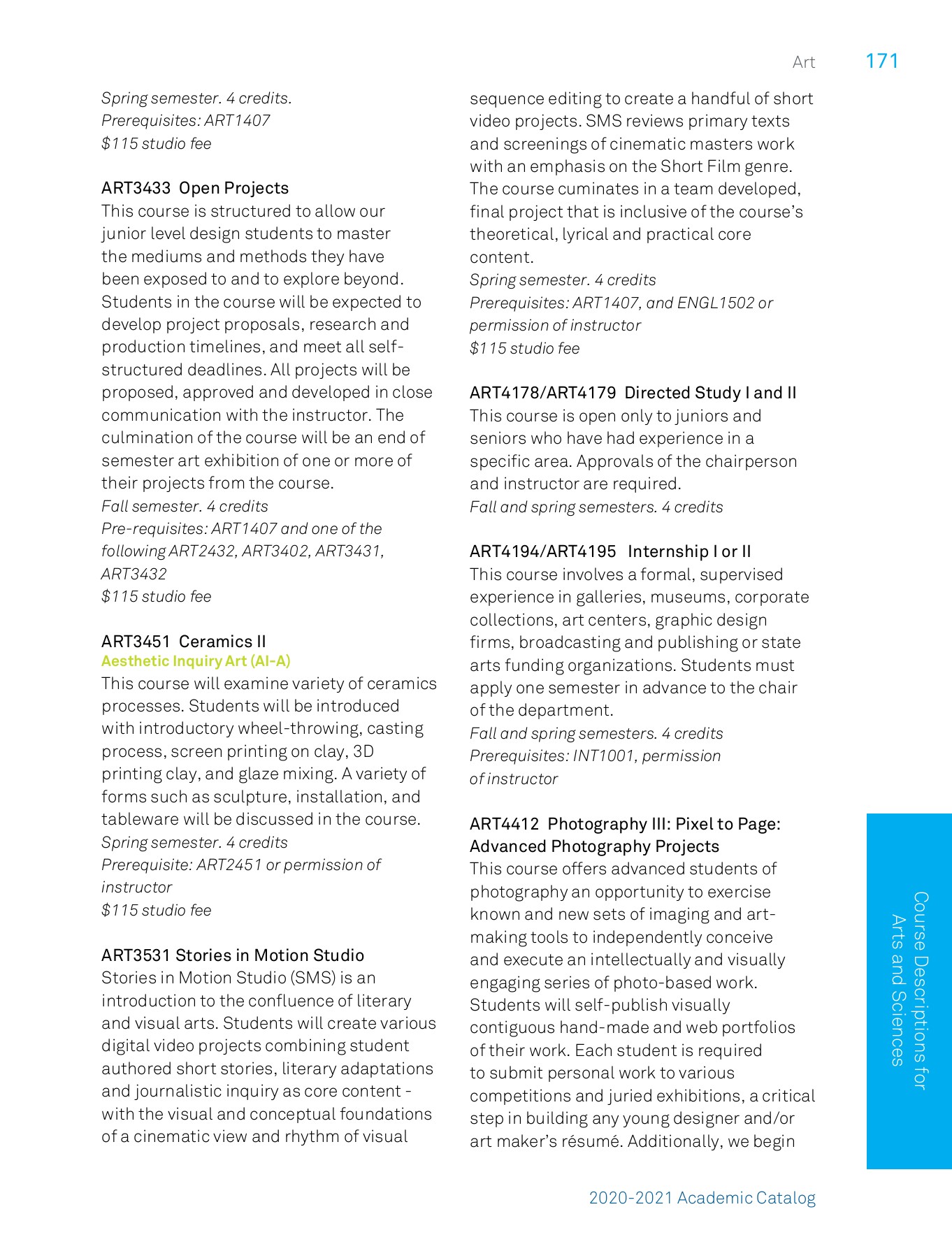 2021-2022 Academic Catalog - academicaffairs - Page 173 | Flip PDF ...