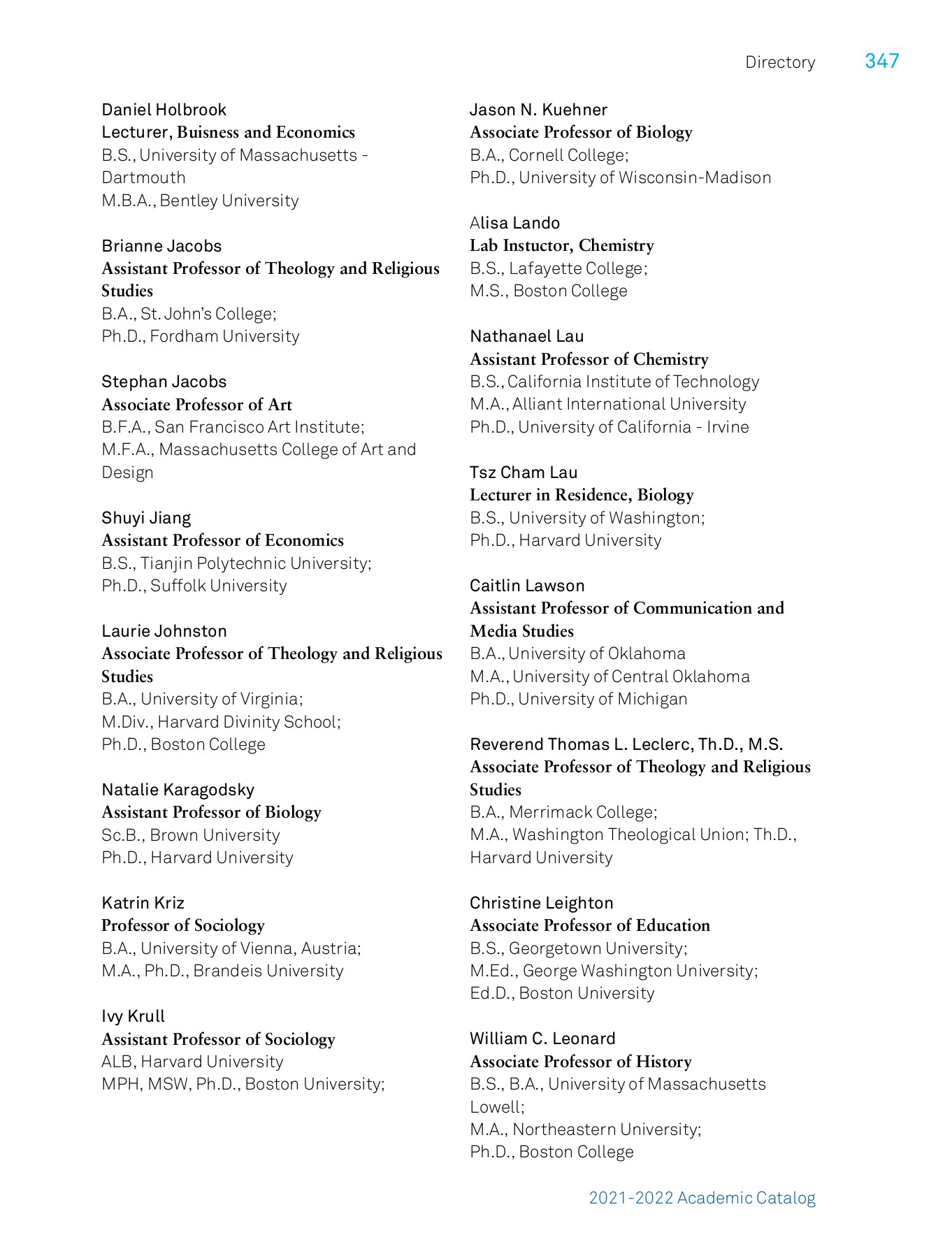 2021-2022 Academic Catalog - academicaffairs - Page 349 | Flip PDF ...