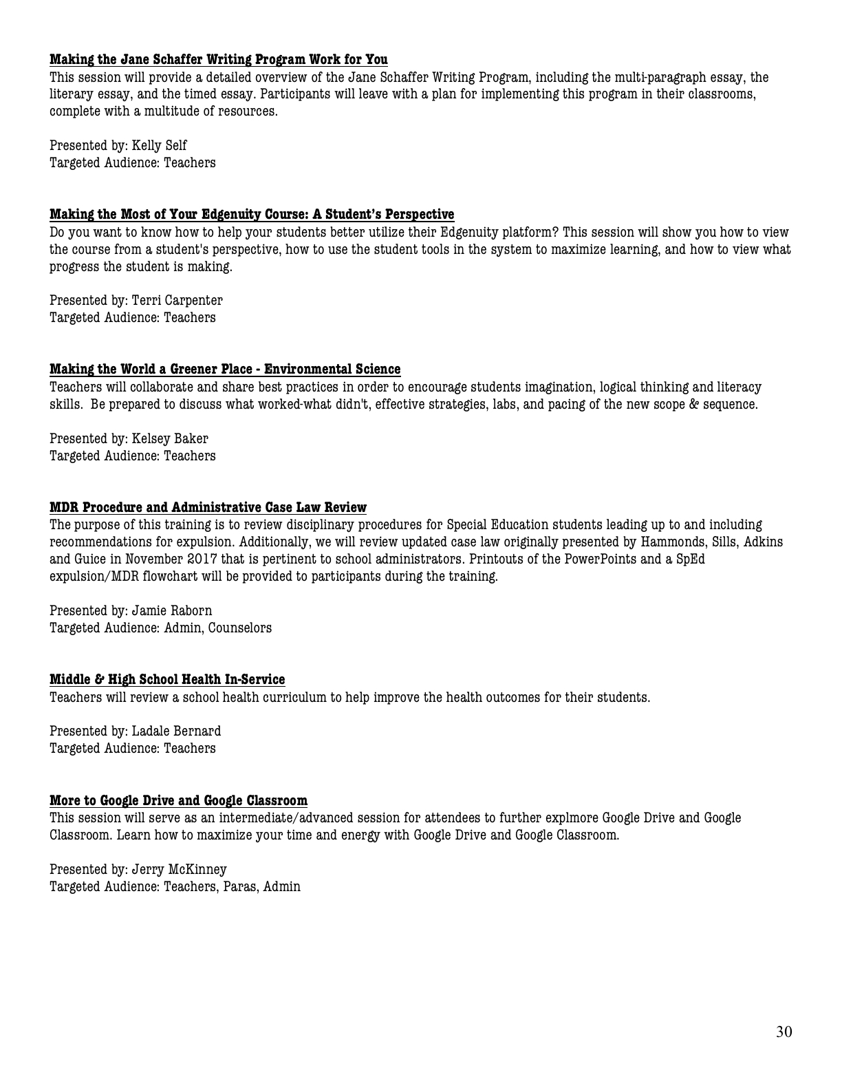 High School Program Guide - Back to School 2018 - lindsay.green - Page ...