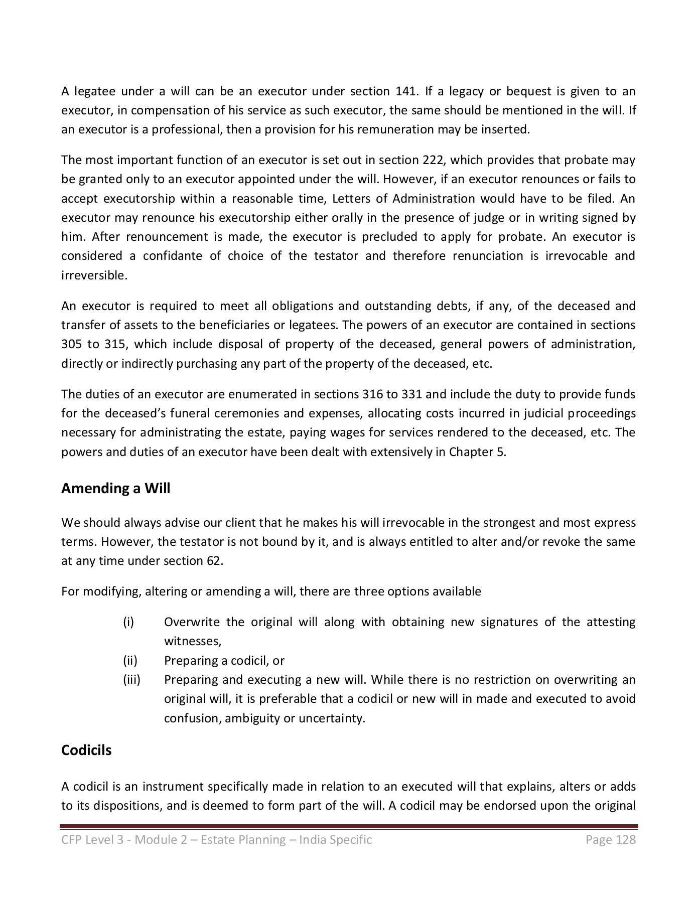 CFP – Level 3 – Module 2 : Estate Planning - International College of ...