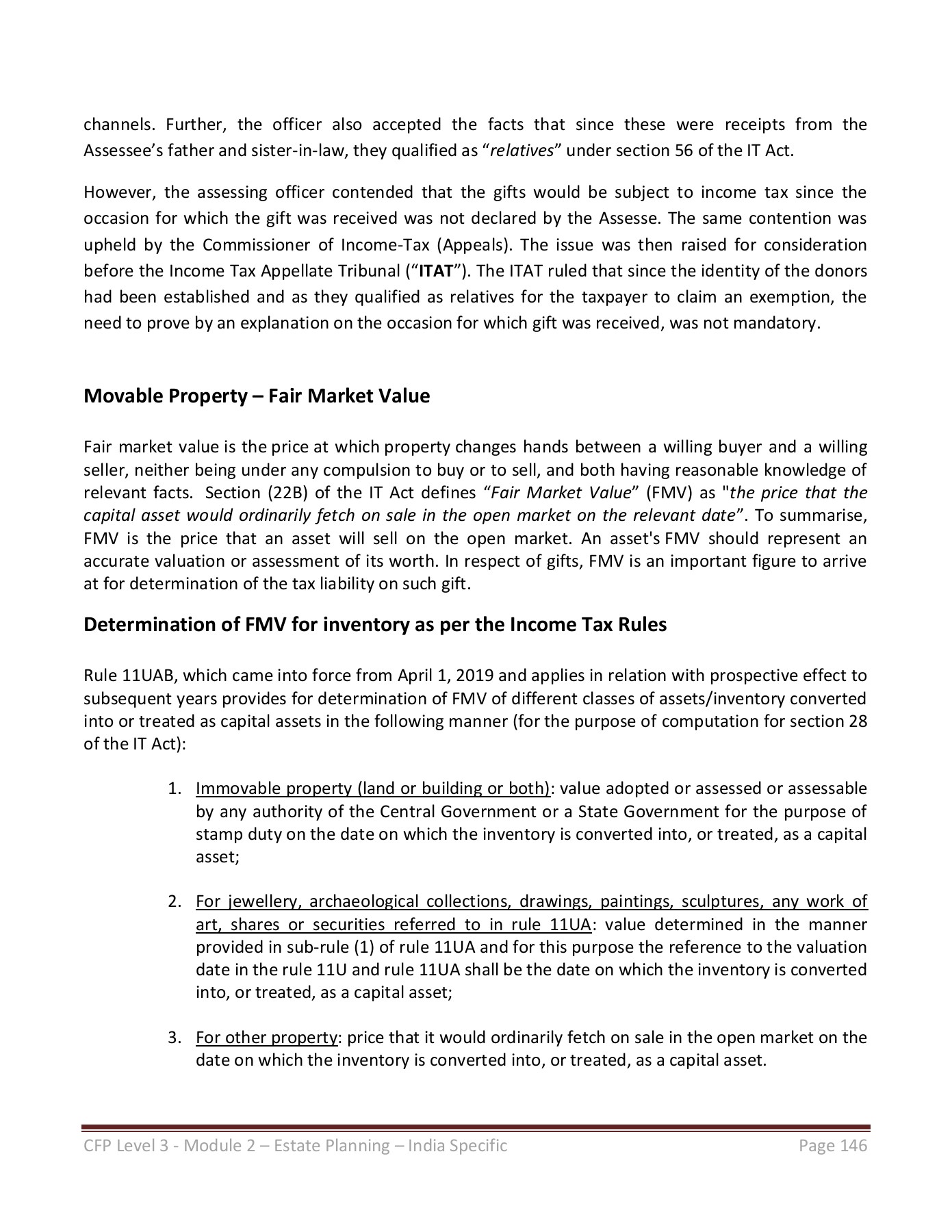 CFP – Level 3 – Module 2 : Estate Planning - International College of ...