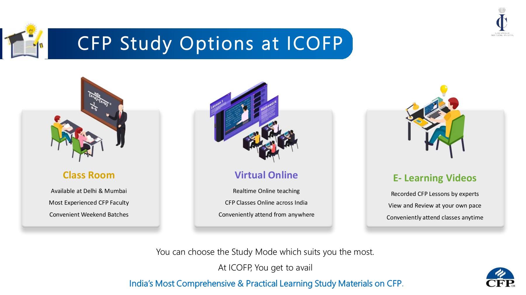 CFP New Program Pitch Book - International College of Financial ...