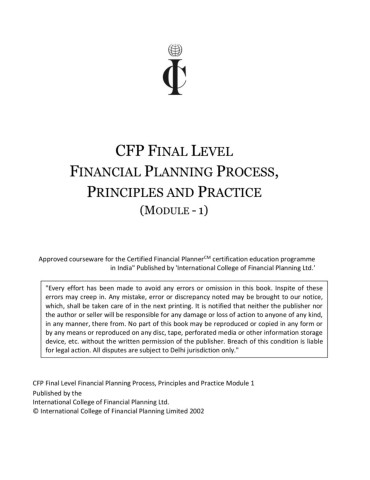 Final Level (Mod. 1) - Book - International College of Financial ...