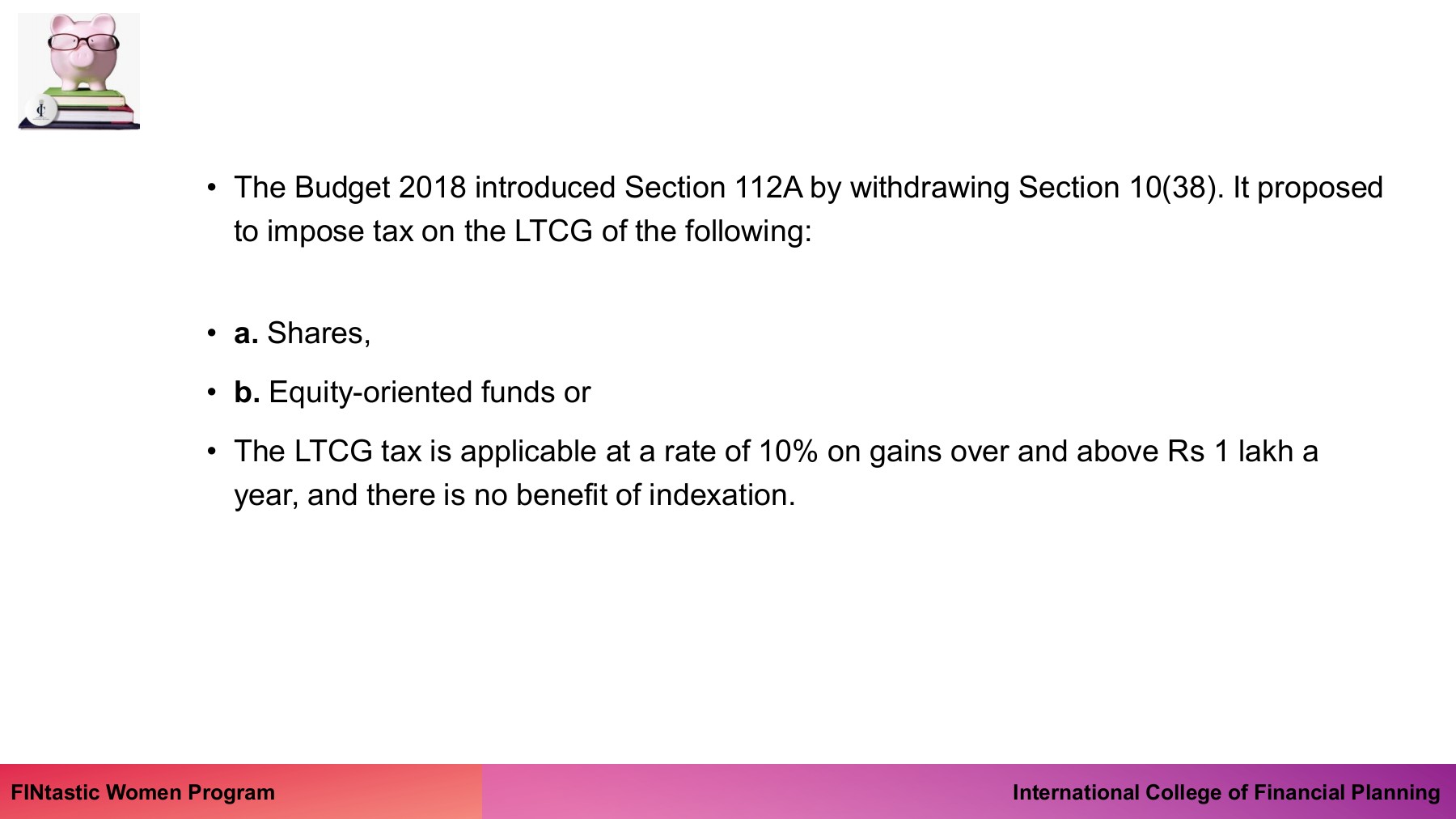 TAX PPTS - International College of Financial Planning - Page 52 | Flip ...