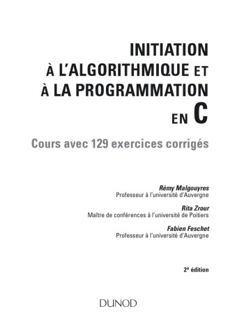 programmation c - soufianpro007 | PDF Feuilletable en Ligne | PubHTML5