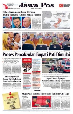 Jawa Pos, 15 Agustus 2025