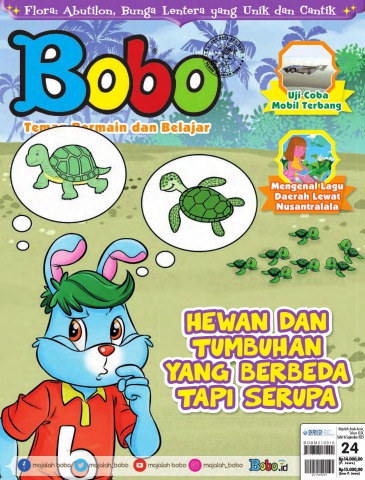 Majalah Bobo, 16 September 2021