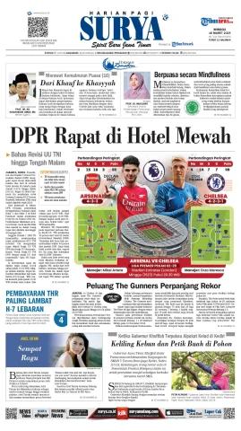 Surya, 16 Maret 2025