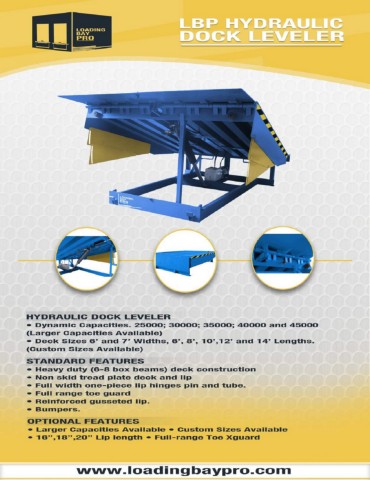 LBP HYDRAULIC DOCK LEVELER - aclcomercialcali - Page 1 - 2 | Flip PDF ...
