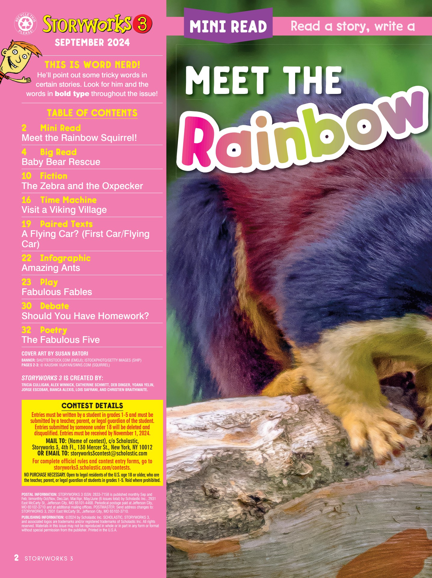 Storyworks 3 - Scholastic Canada - Page 2 | Flip PDF Online | PubHTML5