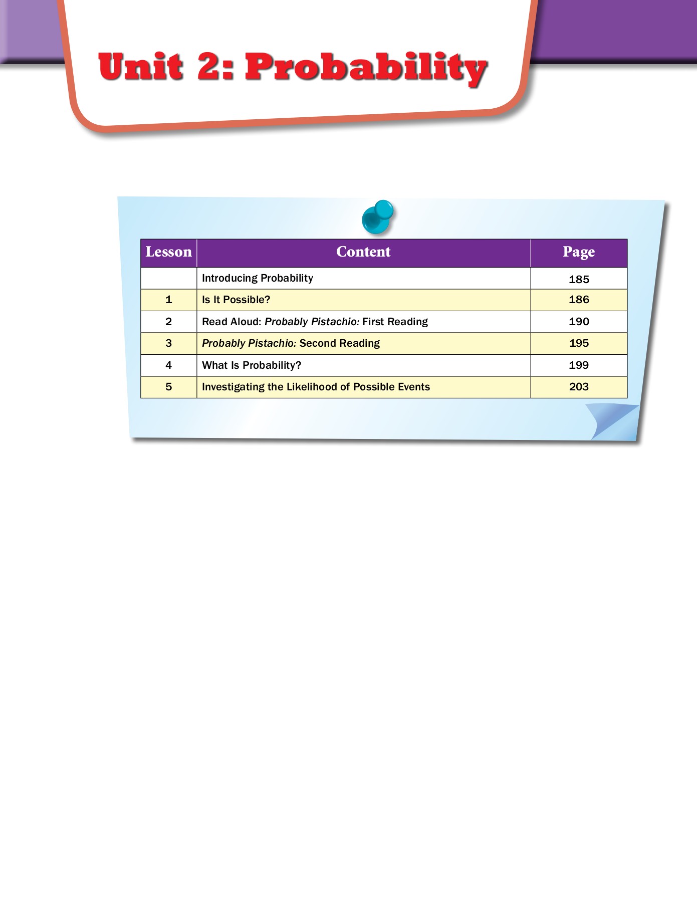 p185-208_Unit2_BC1-Probability-pass2 - Scholastic Canada - Page 1 - 29 | Flip PDF Online | PubHTML5