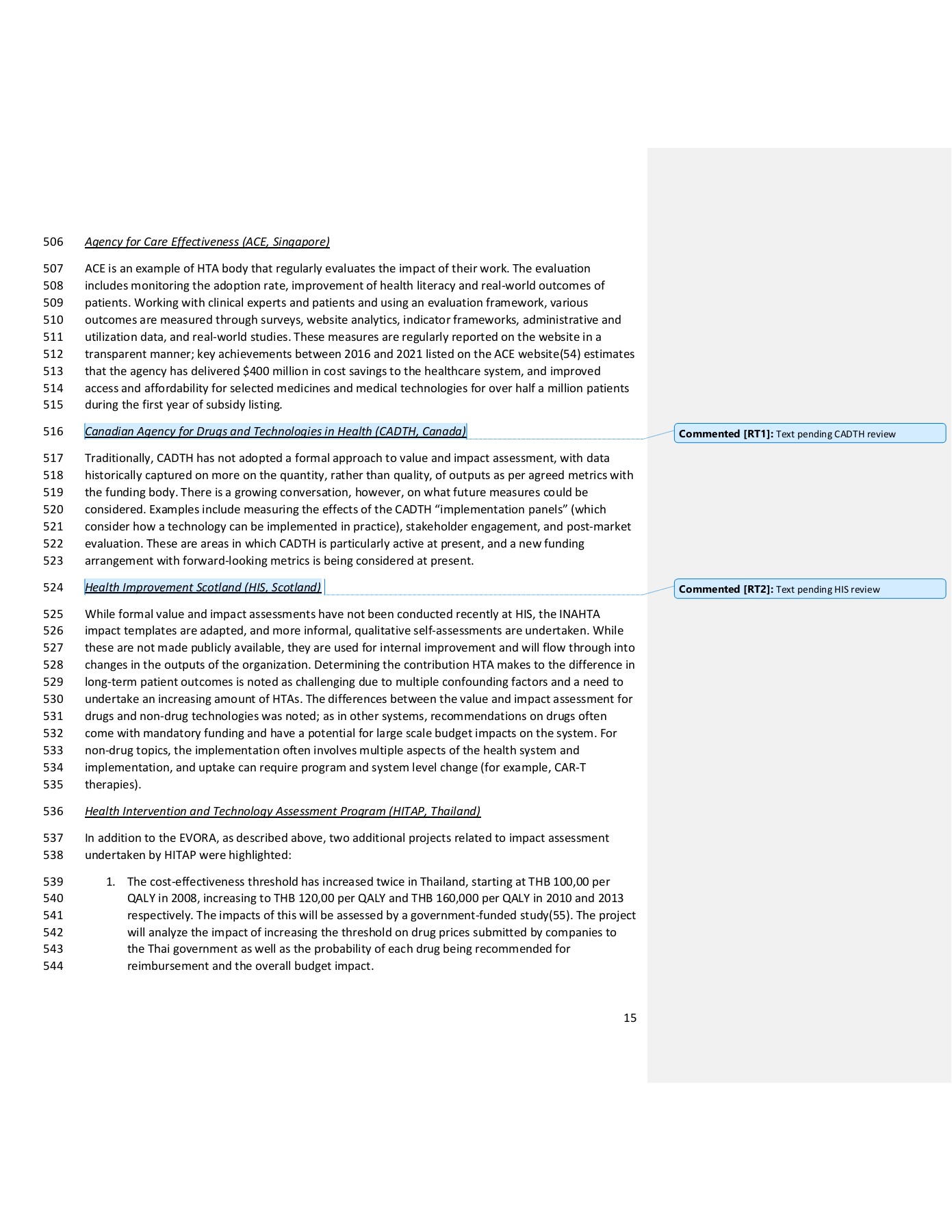 2023 GPF Background Paper_Draft - Health Technology Assessment ...