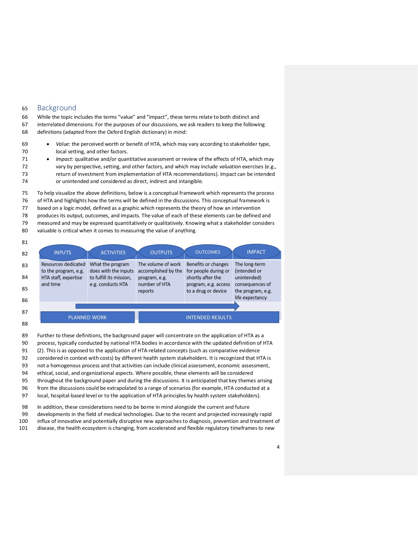 2023 GPF Background Paper_Draft - Health Technology Assessment ...
