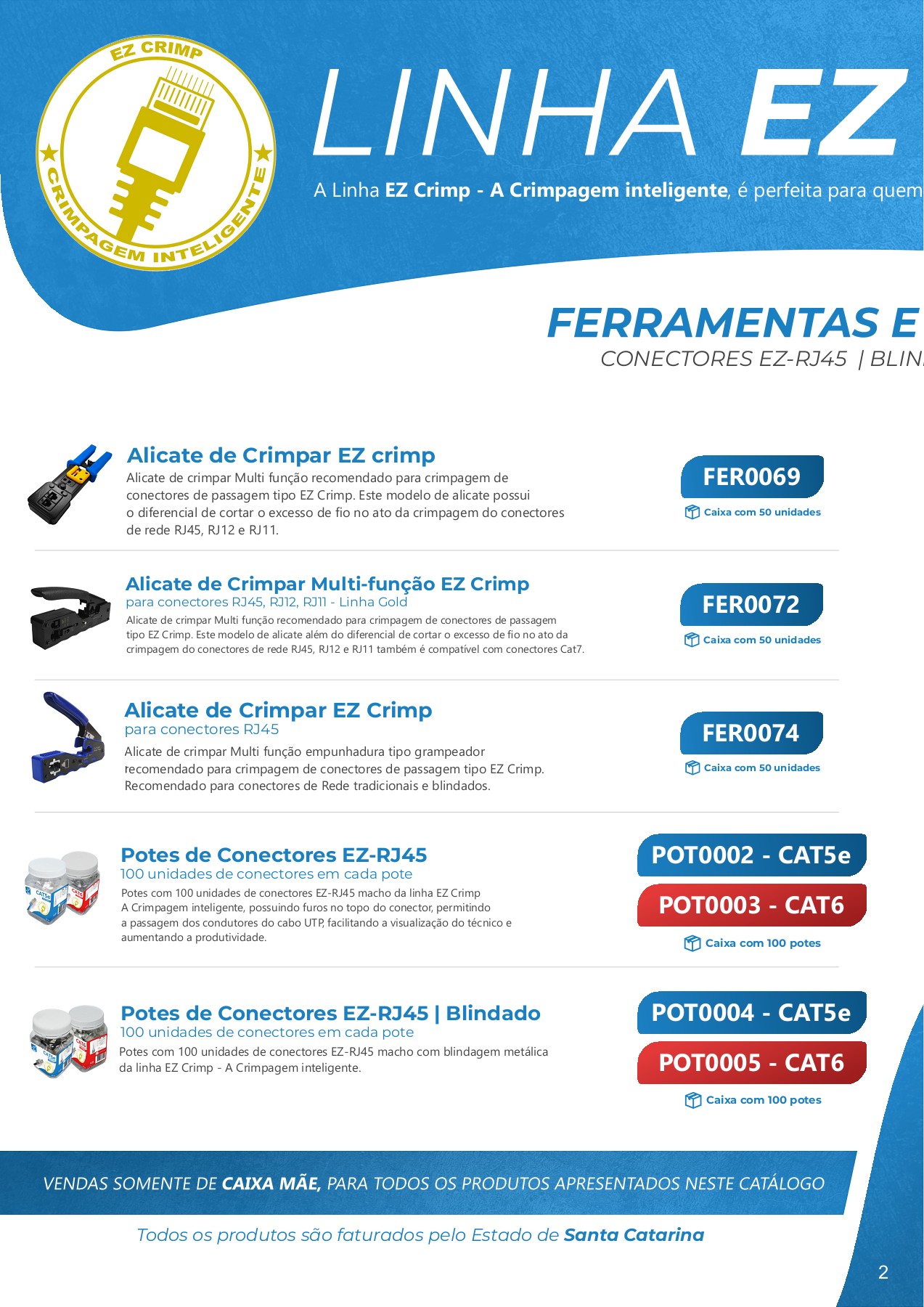 Catálogo Book - Pier Telecom - Unicaserv Distribuidora - Page 2 | Flip ...