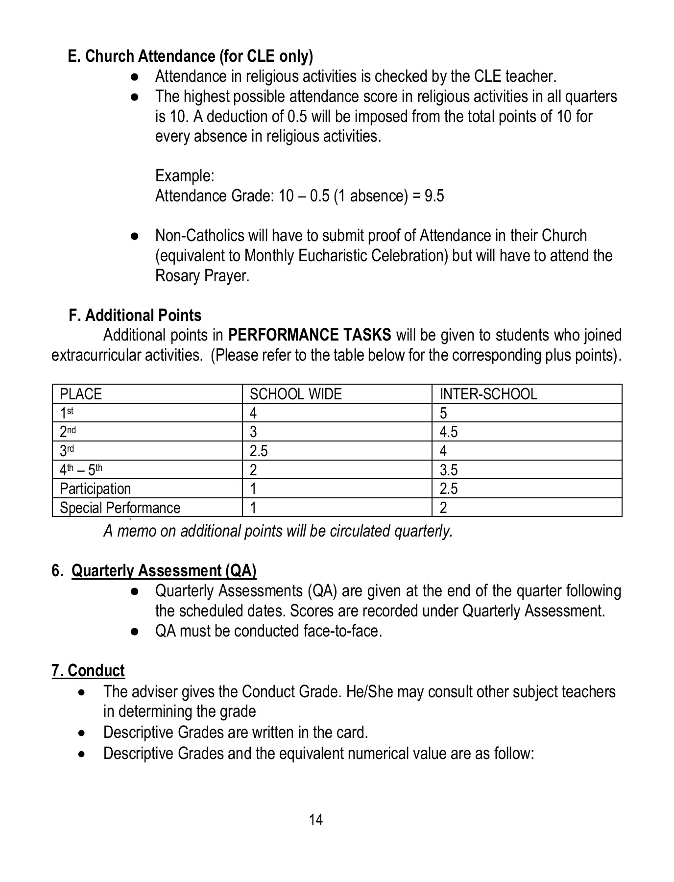 JHS Student Handbook - Marianne Therese Siapo - Page 19 | Flip PDF ...