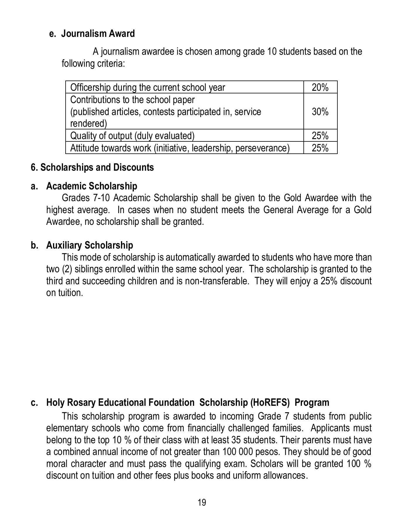JHS Student Handbook - Marianne Therese Siapo - Page 24 | Flip PDF ...