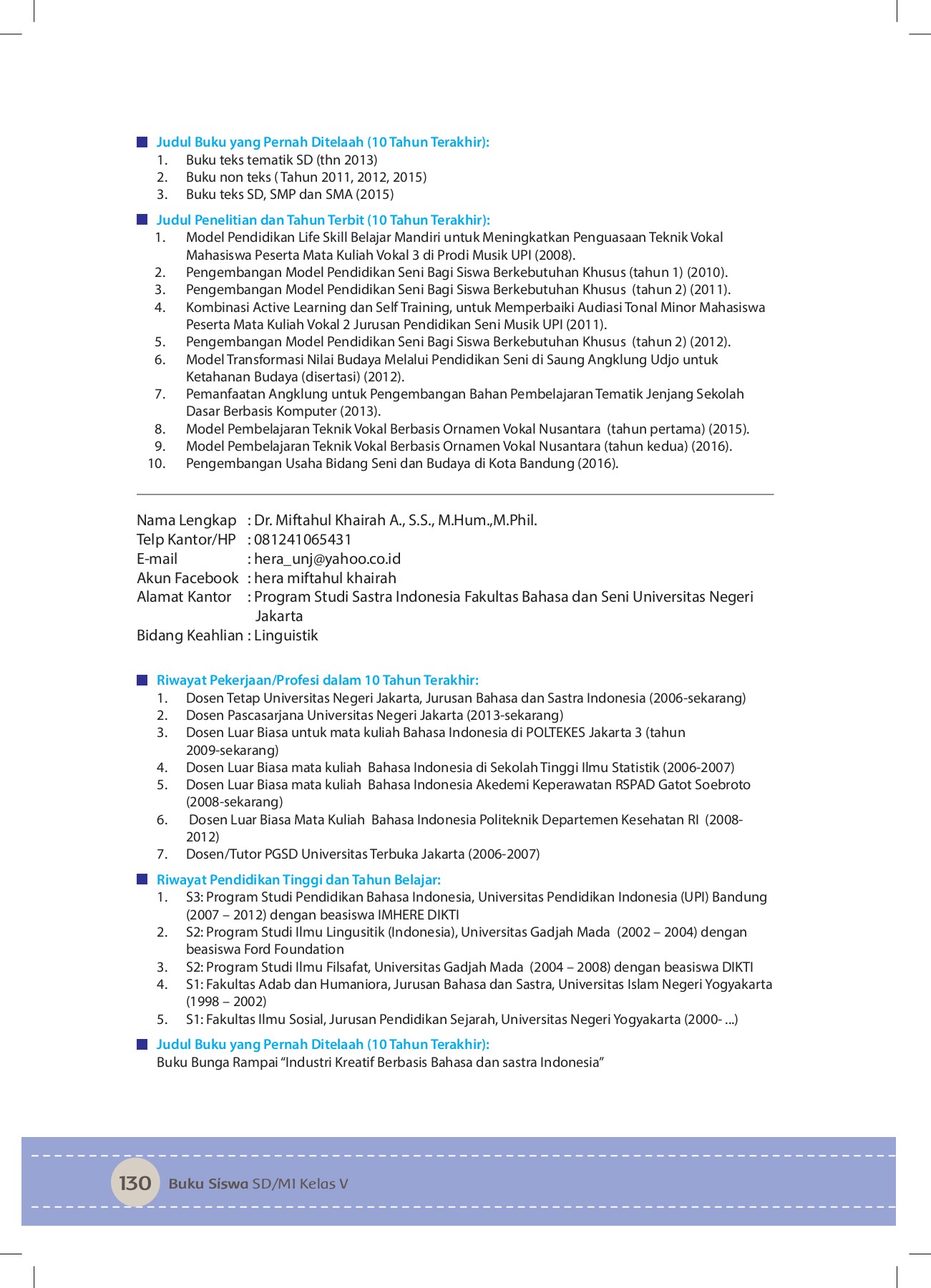 Kelas V Tema 3 BS - Larastuti Suherman - Halaman 136 | PDF Online ...