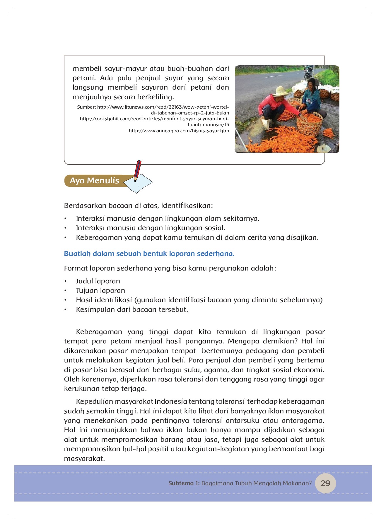 Kelas V Tema 3 BS - Larastuti Suherman - Halaman 35 | PDF Online | PubHTML5