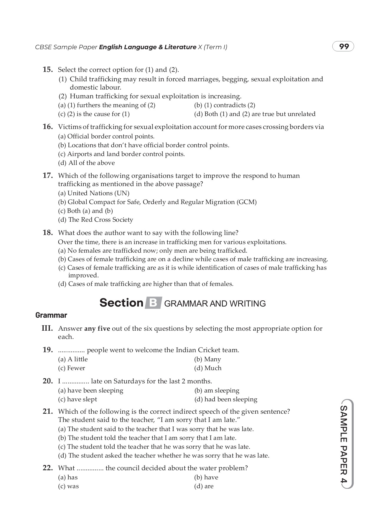 Arihant sample paper English - jaigupta02468 - Page 106 | Flip PDF ...