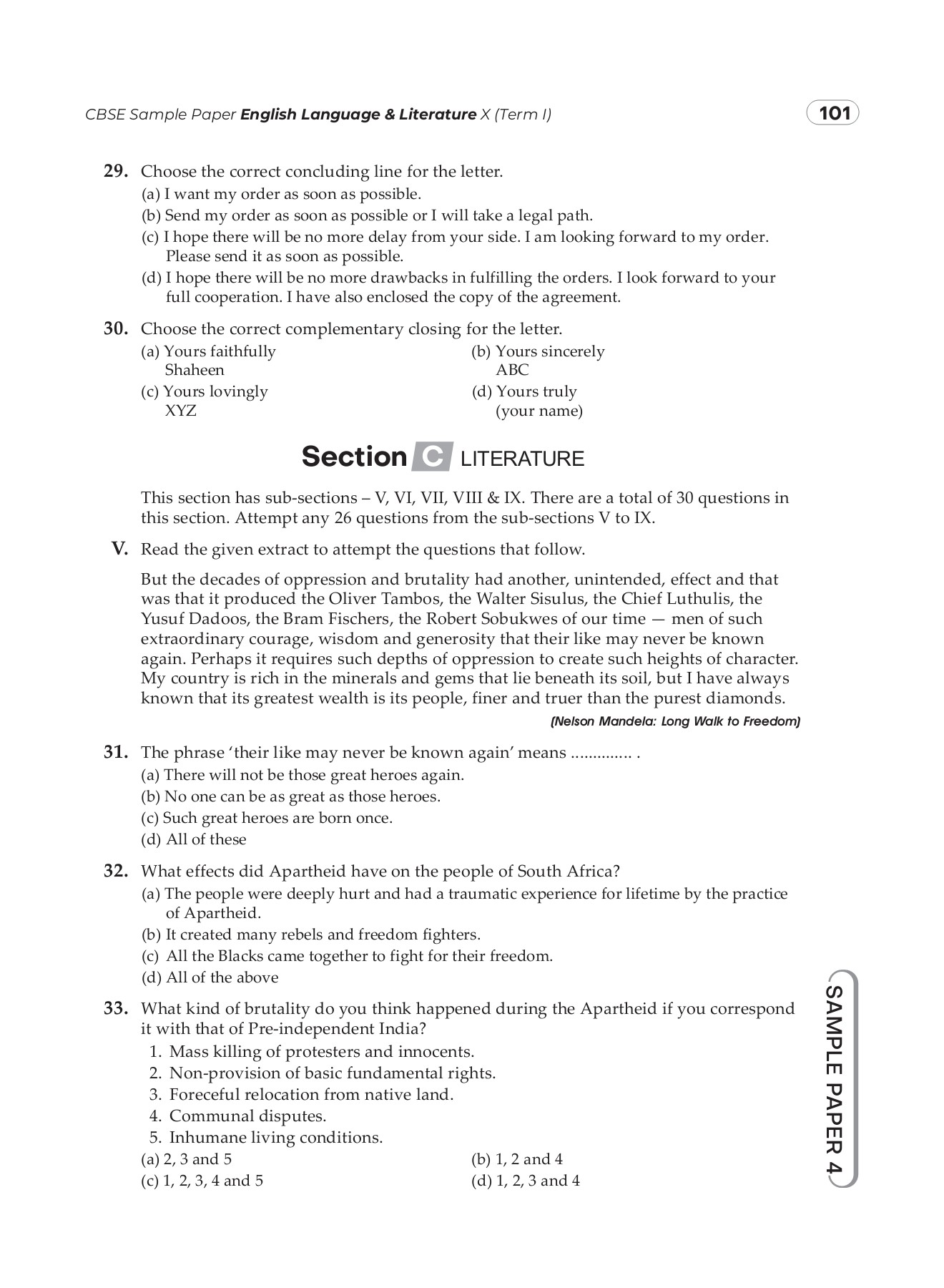 Arihant sample paper English - jaigupta02468 - Page 108 | Flip PDF ...