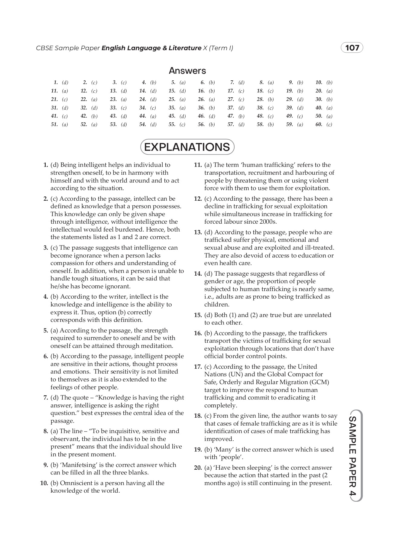 Arihant sample paper English - jaigupta02468 - Page 114 | Flip PDF ...