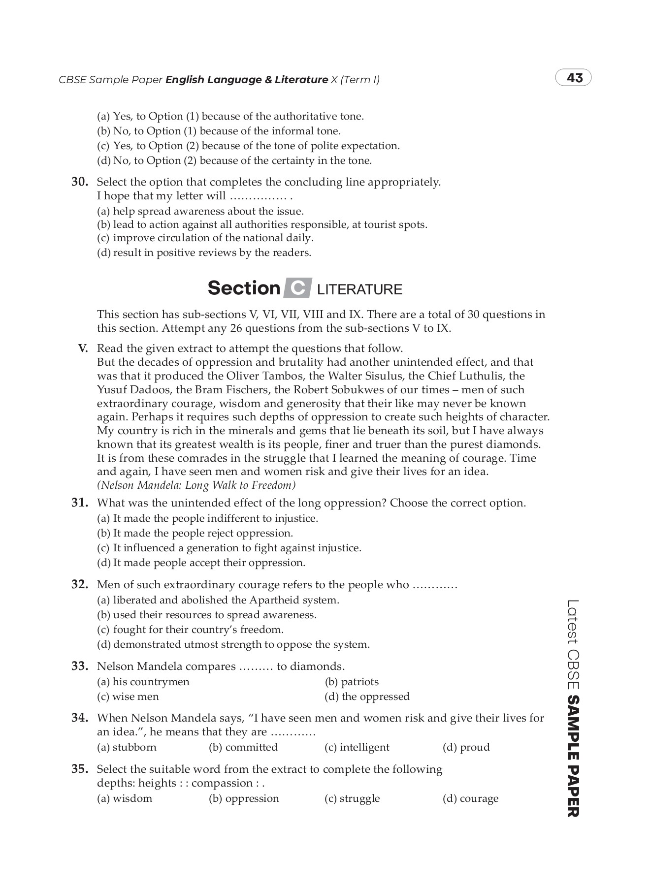 Arihant sample paper English - jaigupta02468 - Page 50 | Flip PDF ...