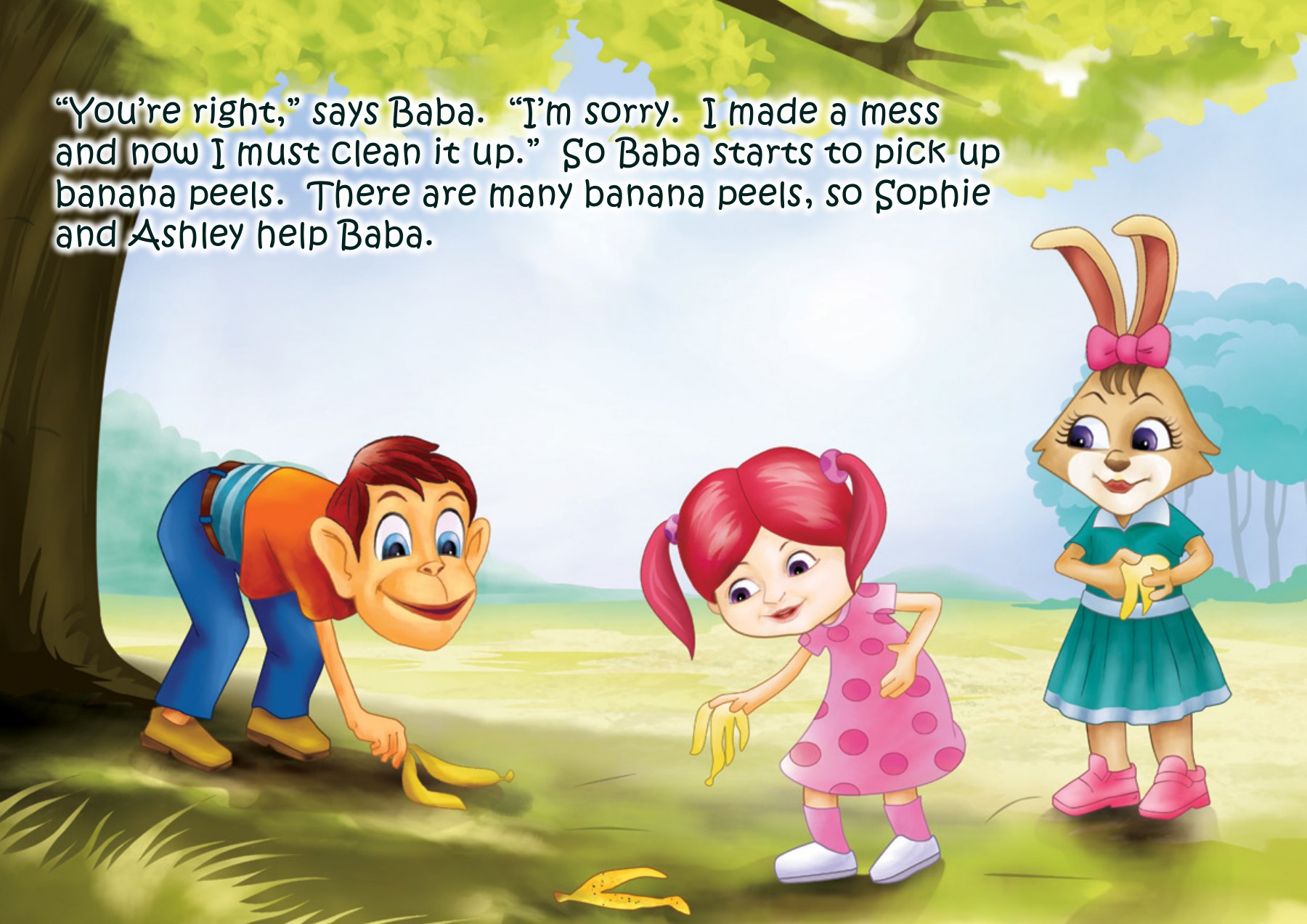 037-THE-NAUGHTY-MONKEY-Free-Childrens-Book-By-Monkey-Pen - priscie ...