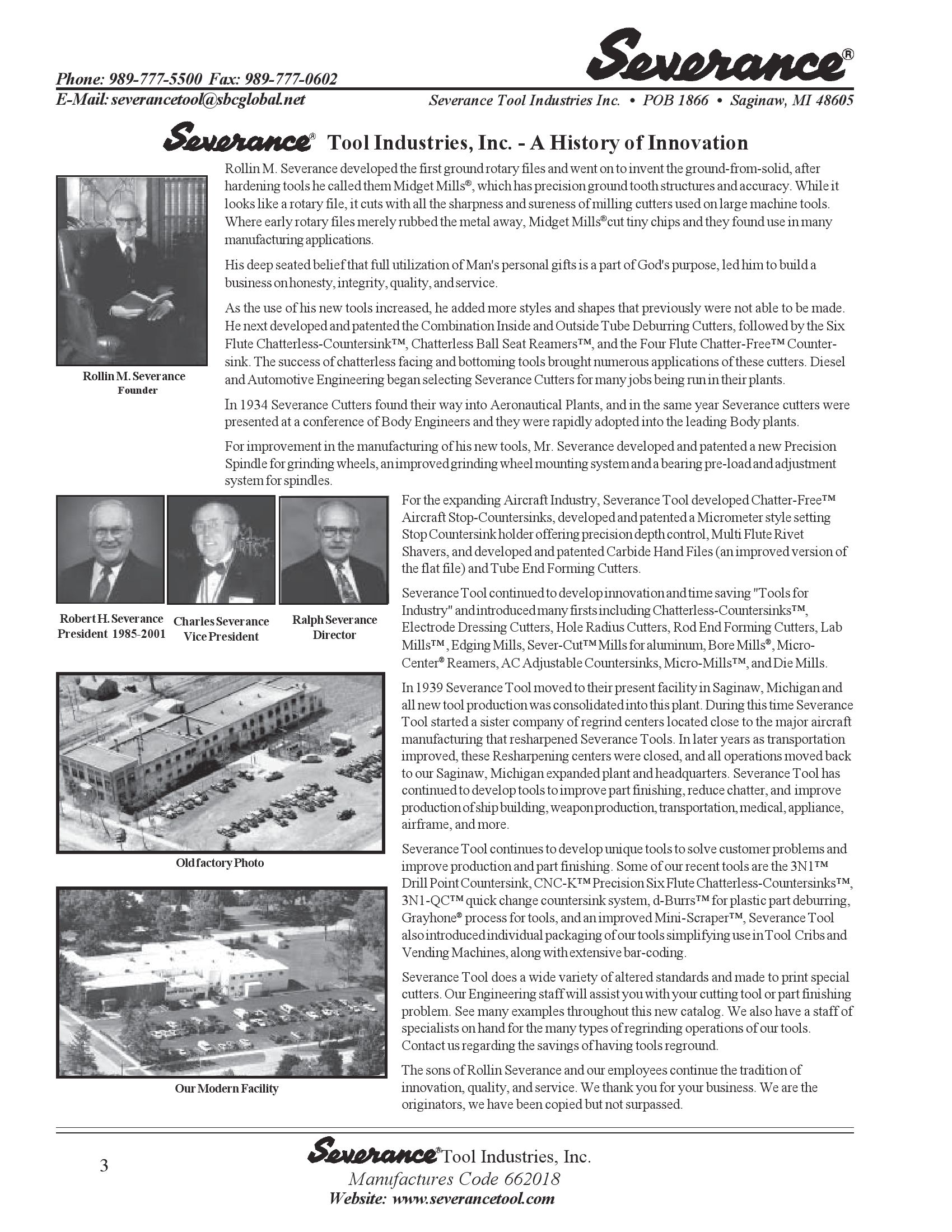 Severance Tool Catalog - scott - Page 4 | Flip PDF Online | PubHTML5