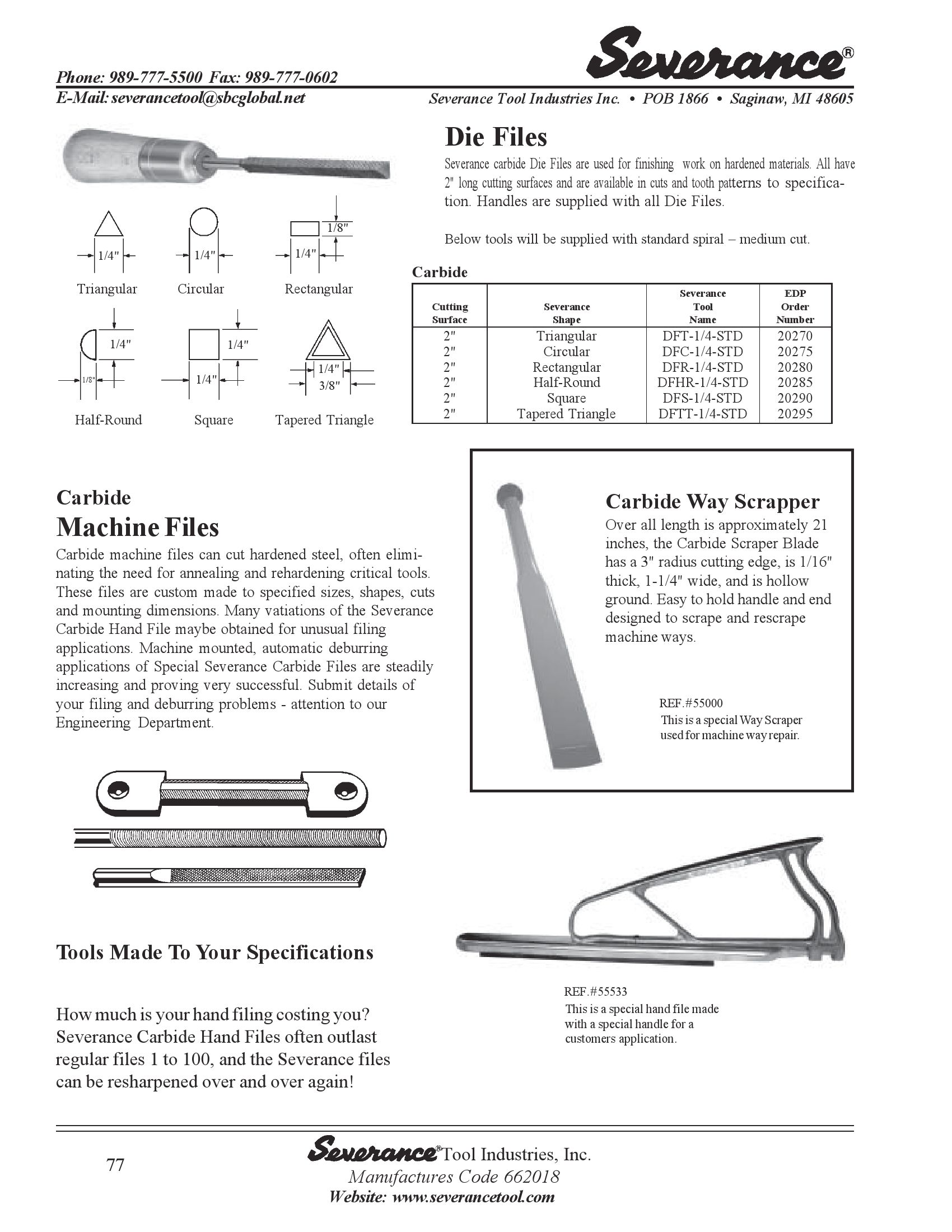 Severance Tool Catalog - scott - Page 78 | Flip PDF Online | PubHTML5