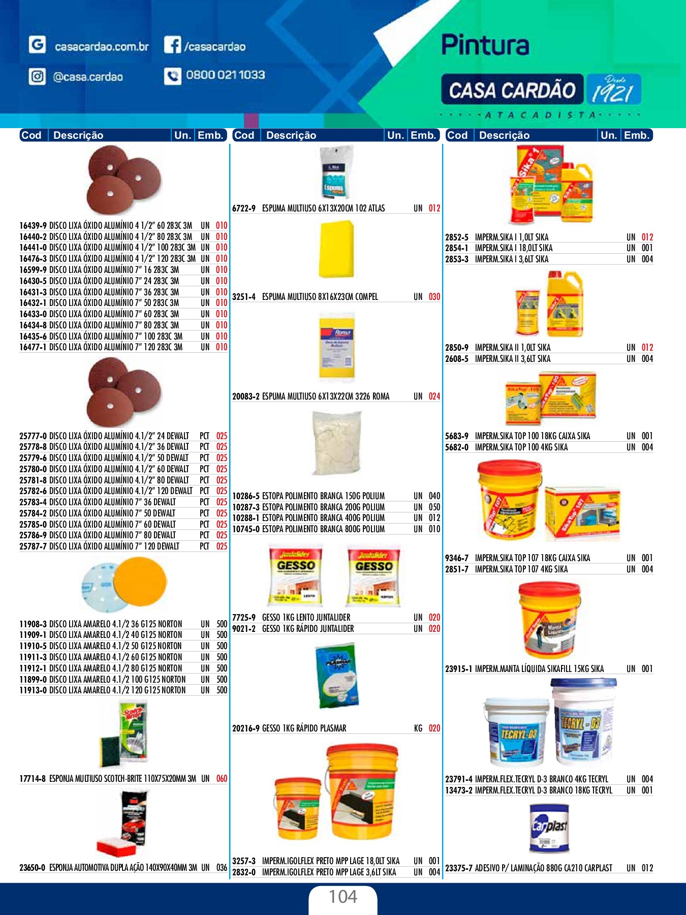 Catálogo 2020 - Casa Cardão - thiago - Página 104 | PDF Online | PubHTML5
