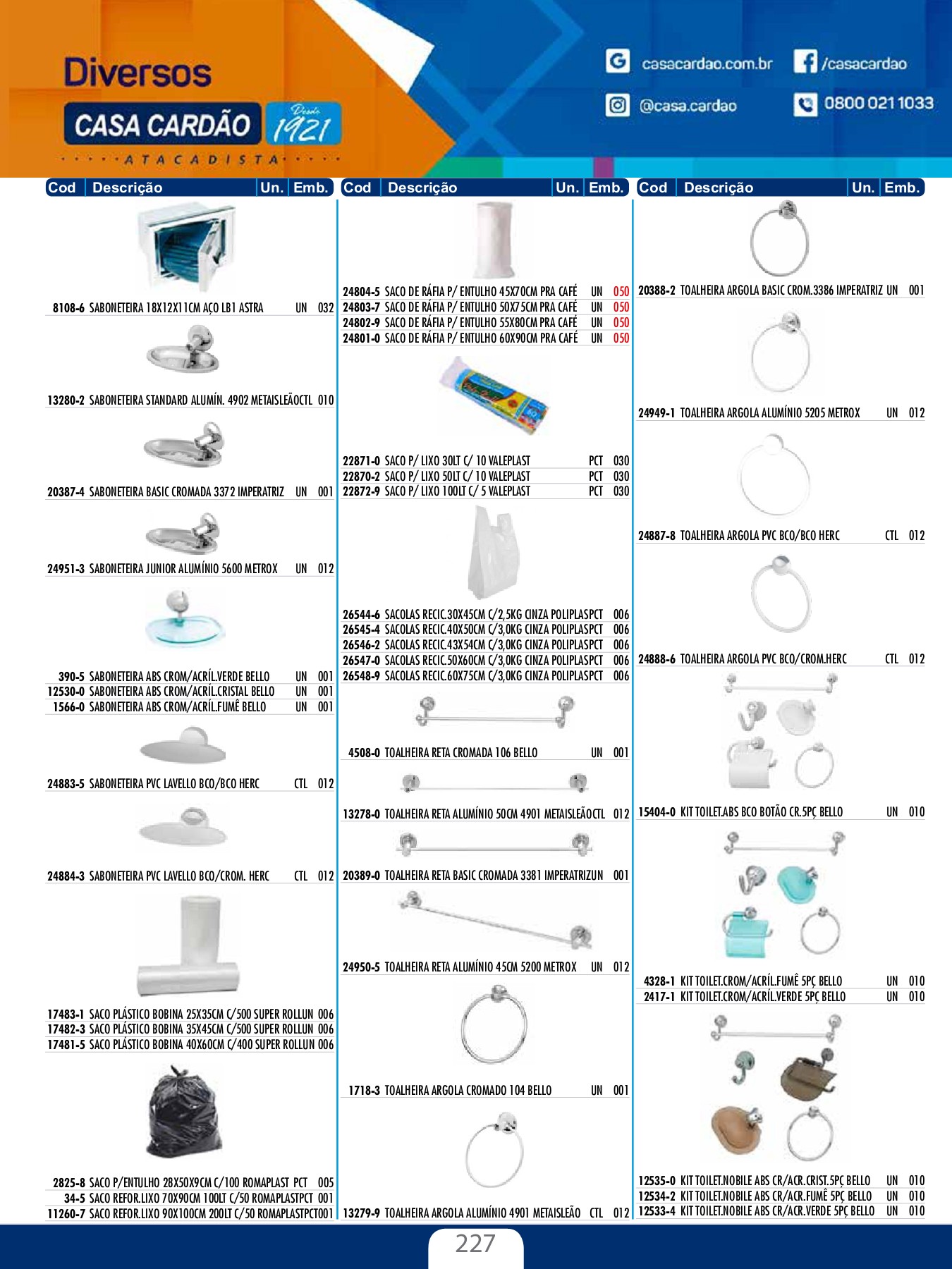Catálogo 2020 - Casa Cardão - thiago - Página 227 | PDF Online | PubHTML5