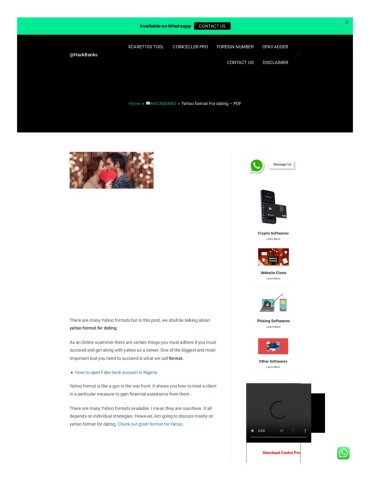 Yahoo format for dating - Maira Saddad - Page 1 - 0 | Flip PDF Online ...