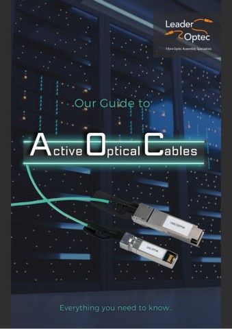 Leader Optec's Active Optical Cable (AOC) Brochure 2023
