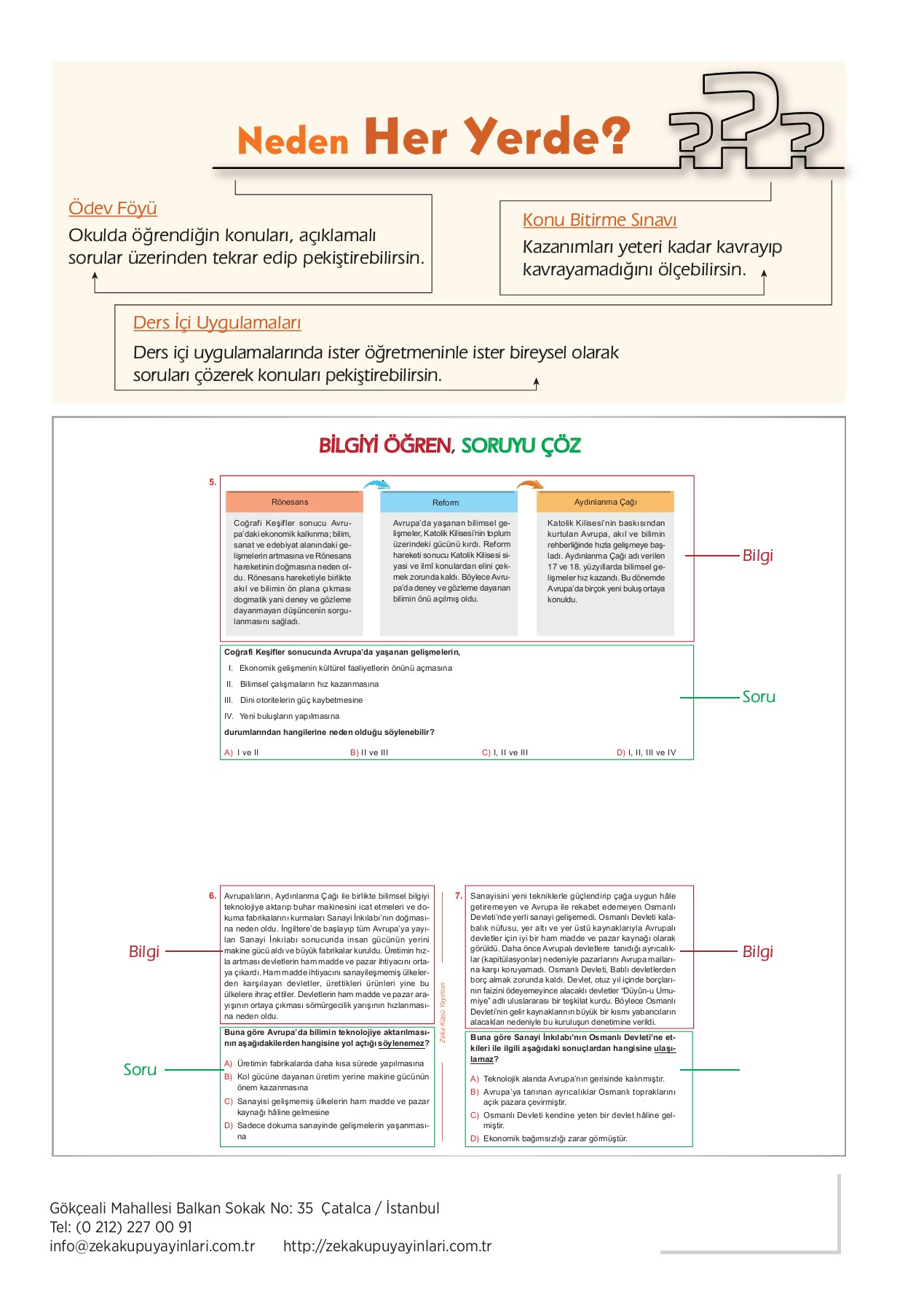 8. SINIF HERYERDE İNKLAP - ZEKA KÜPÜ YAYINLARI - Sayfa 2 | Çevrimiçi ...