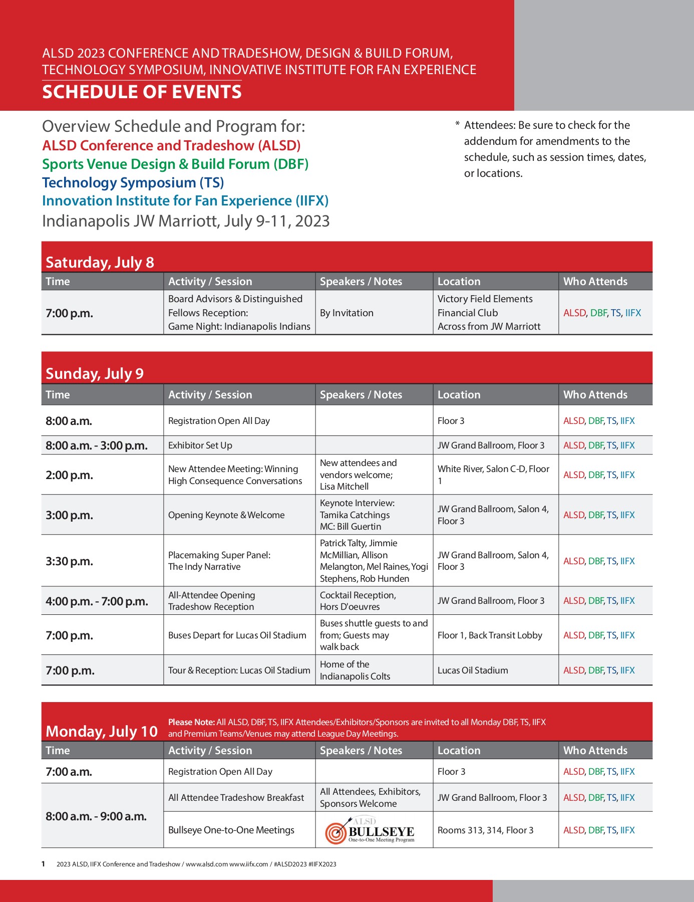 2023 ALSD Tradeshow & Conference Program GRID - IIFX - Page 1 - 6 ...