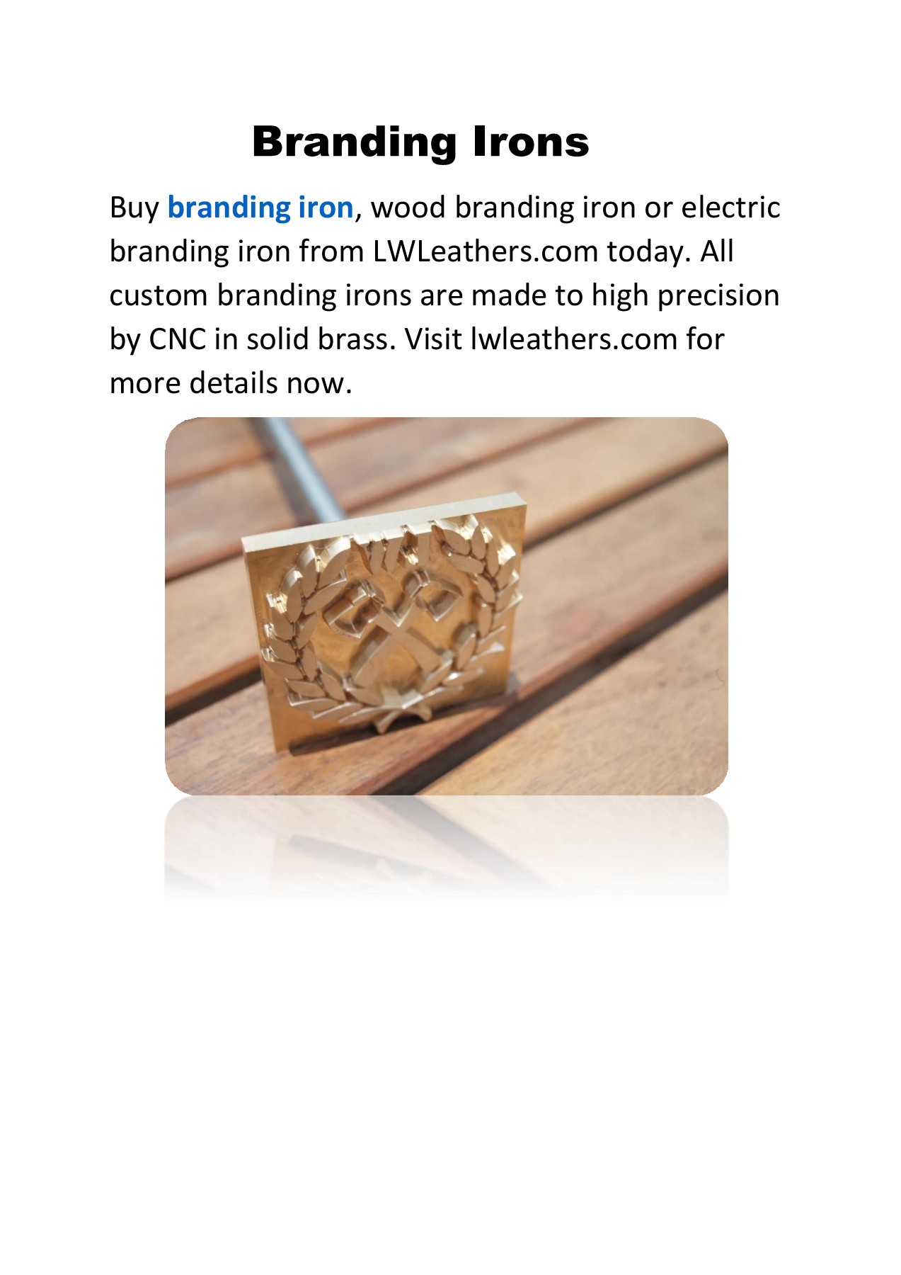 Branding Irons - branding irons - Page 1 - 1 | Flip PDF Online | PubHTML5