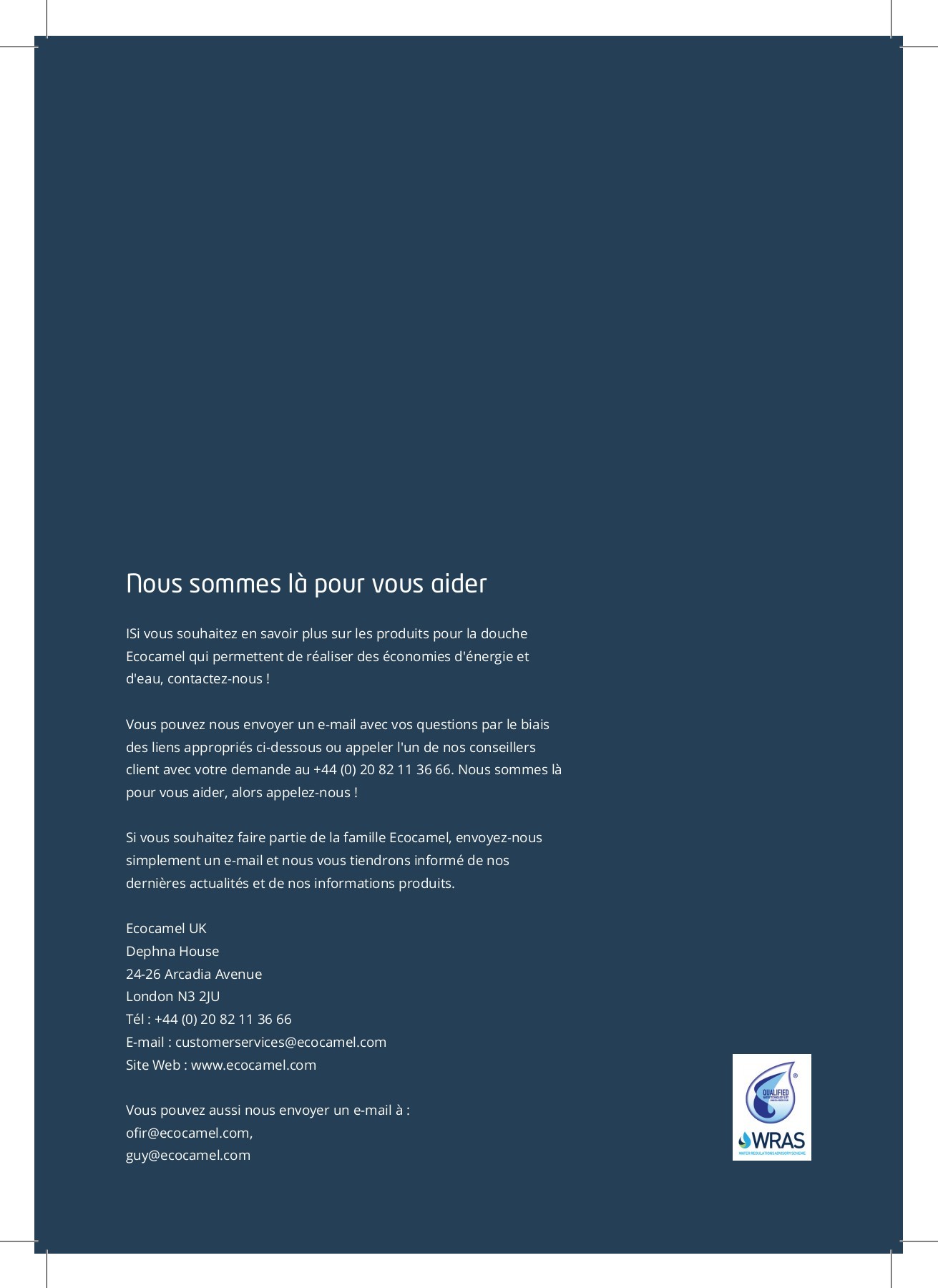 Ecocamel Trade Brochure (FR) - Oliver Gibson - Page 1 - 8 | PDF Feuilletable en Ligne | PubHTML5