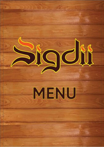 SIGIDI MENU