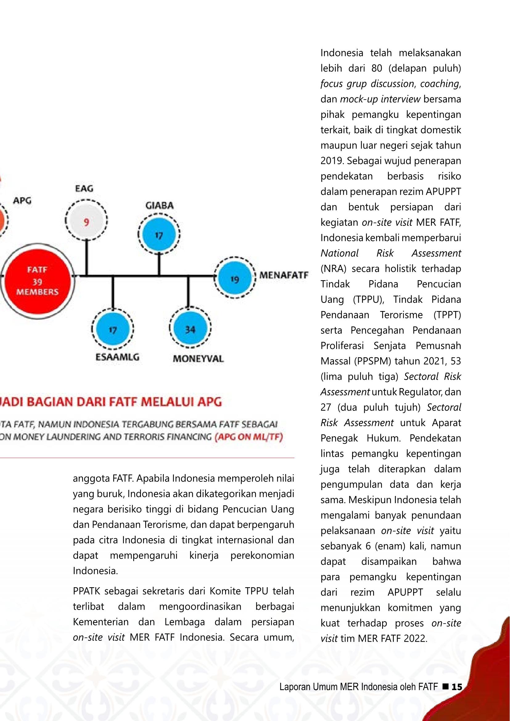 LAPORAN UMUM MER 2022-r1 - ppatk.lib - Halaman 15 | PDF Online | PubHTML5