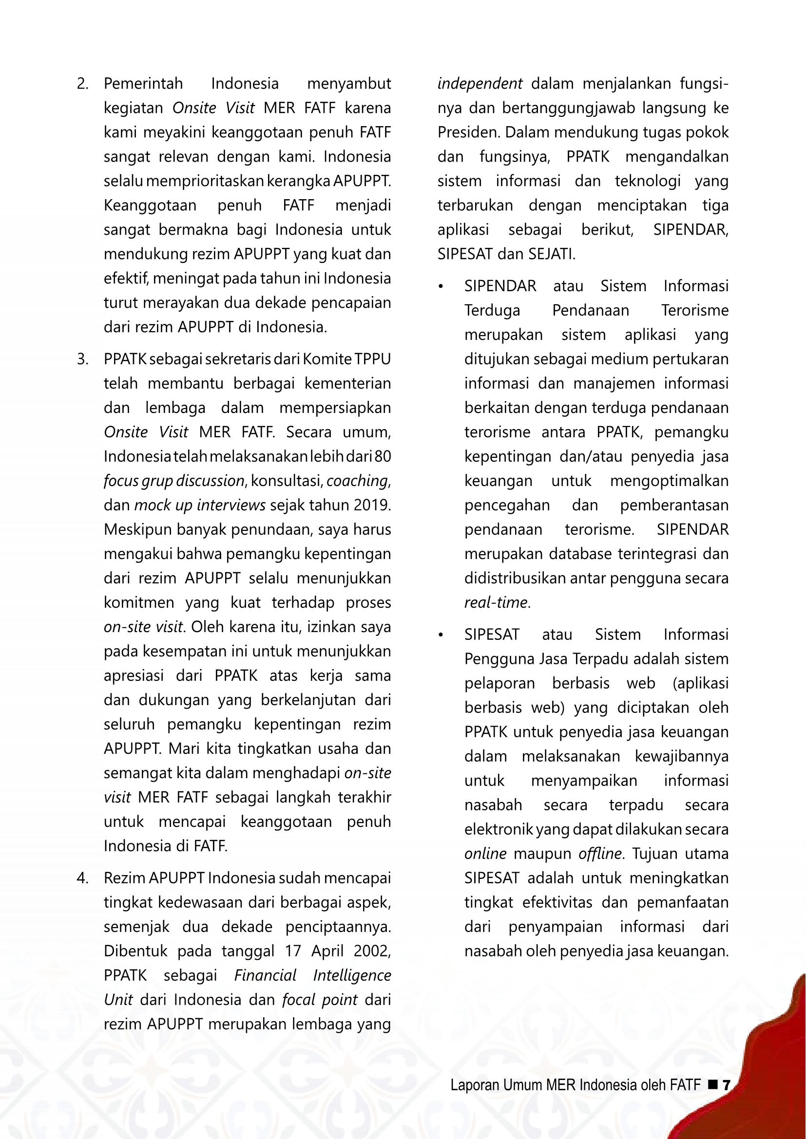 LAPORAN UMUM MER 2022-r1 - ppatk.lib - Halaman 7 | PDF Online | PubHTML5