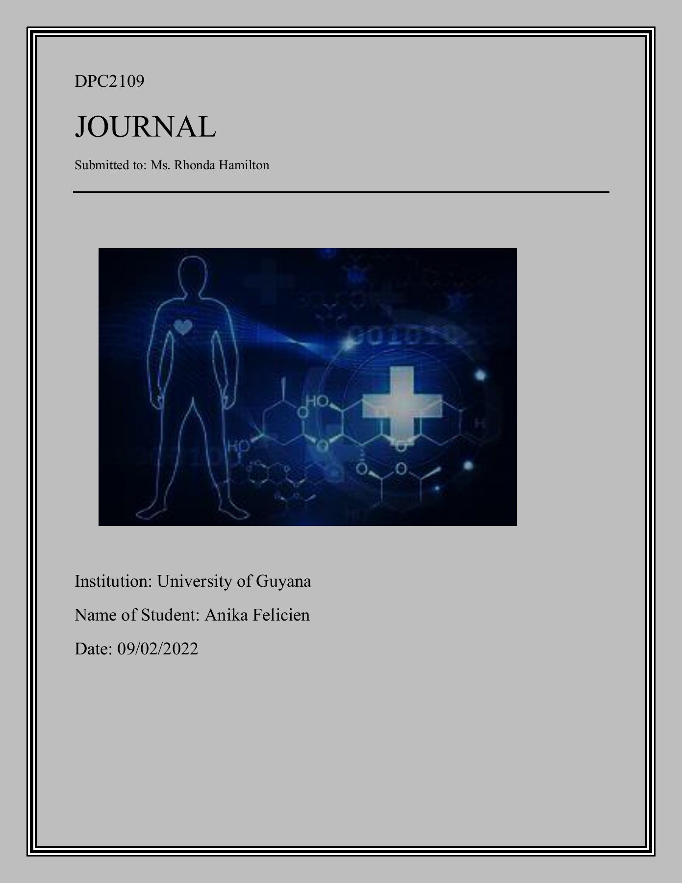 Dpc 2109 Journal - shakenafelicien - Page 1 - 17 | Flip PDF Online | PubHTML5