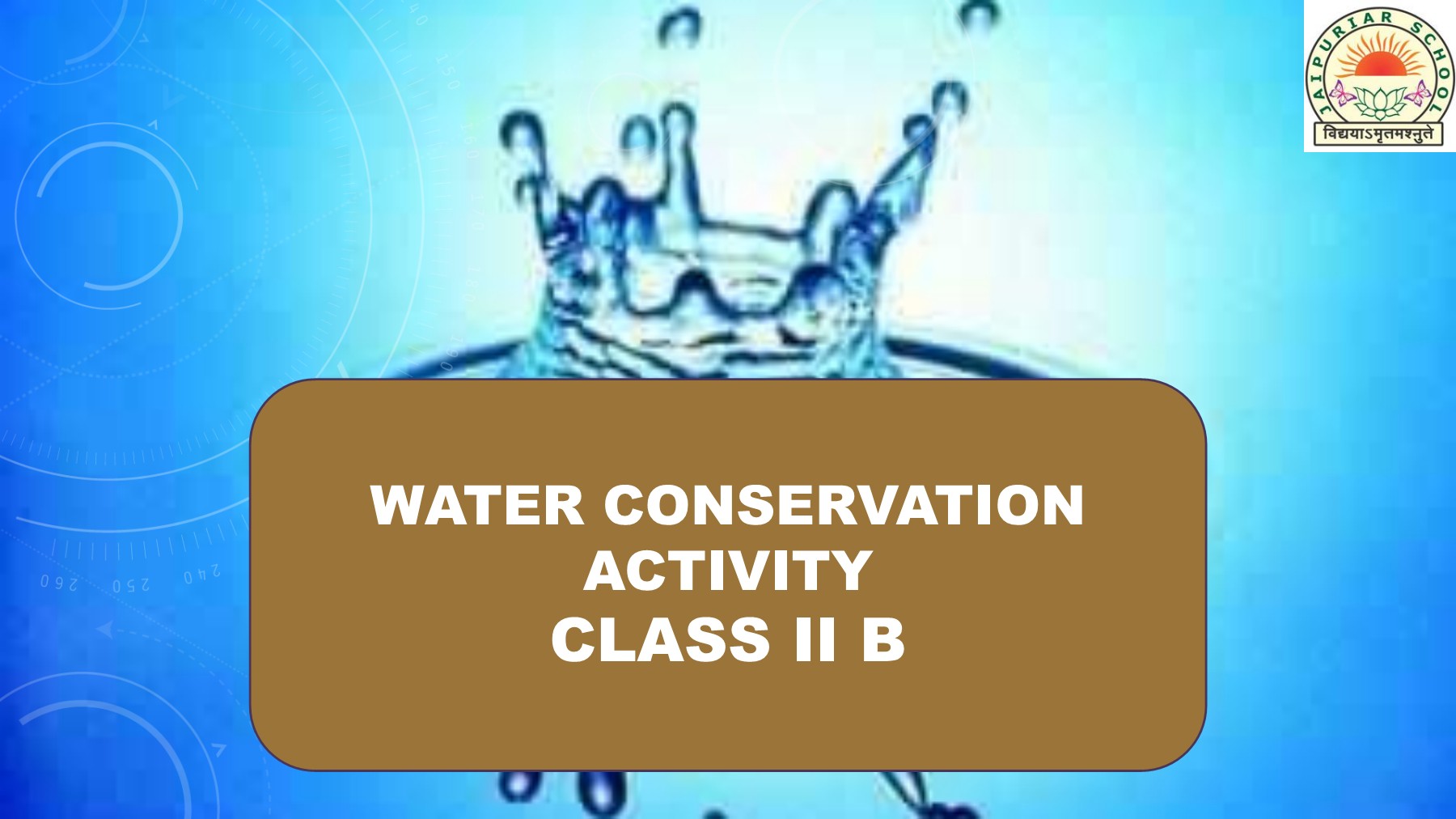 WATER CONSERVATION ACTIVITY - Jaipuriar School Anufa - Navi Mumbai - Page 18 | Flip PDF Online ...