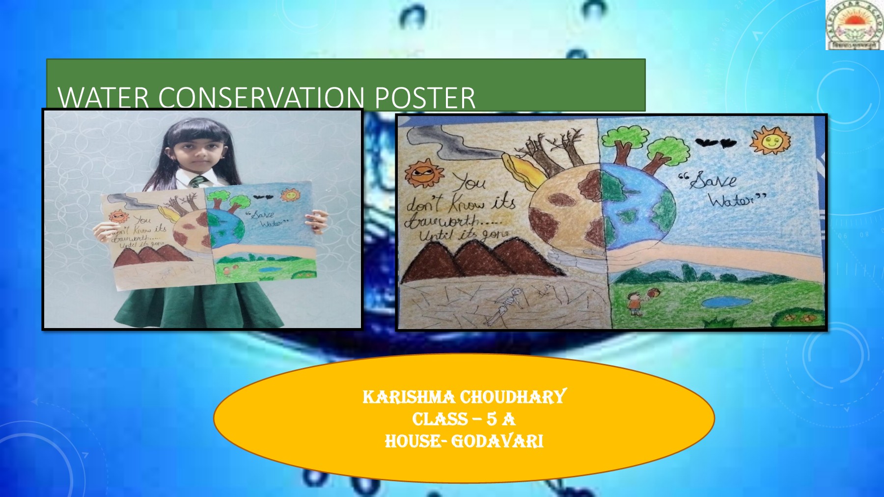 WATER CONSERVATION ACTIVITY - Jaipuriar School Anufa - Navi Mumbai ...