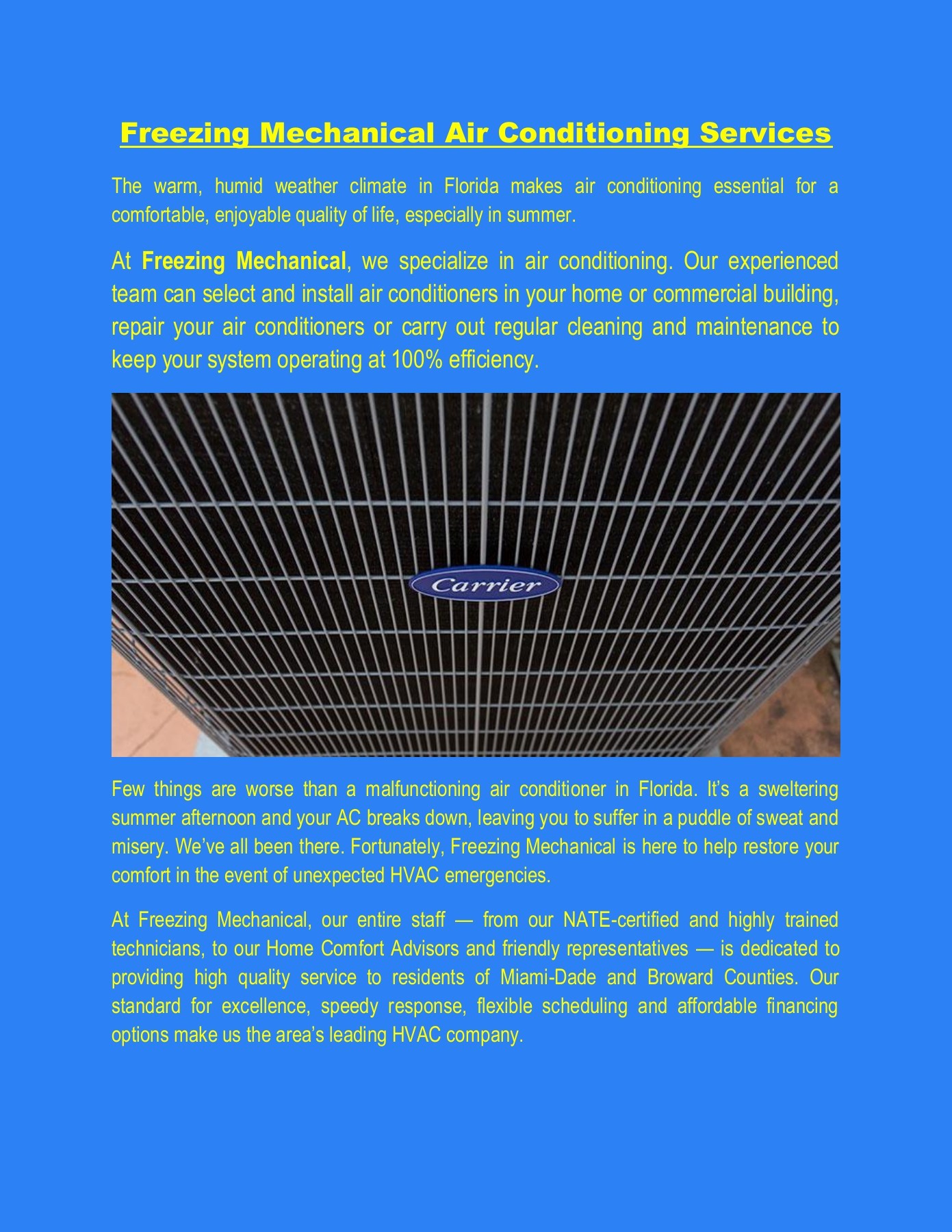 Freezing Mechanical - Freezing Mechanical Corp - Page 1 - 5 | Flip PDF ...