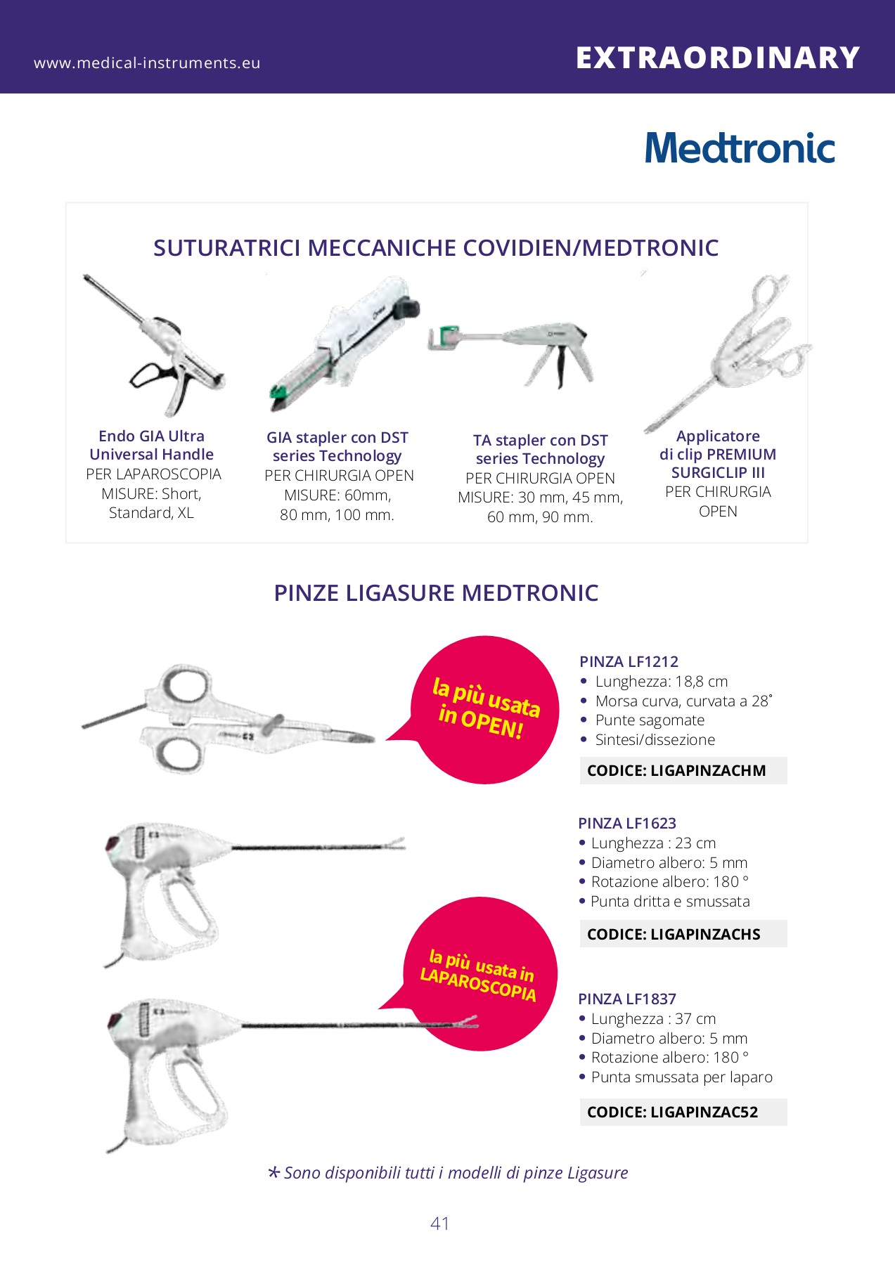 Catalogo MEDICAL INSTRUMENTS - La Zootecnica Group - webstaff - Page 41 ...